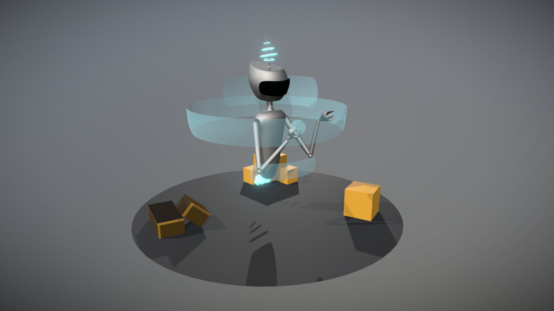 Robert the Robot - Download Free 3D model by SlyDog123123 [bb4f731 ...