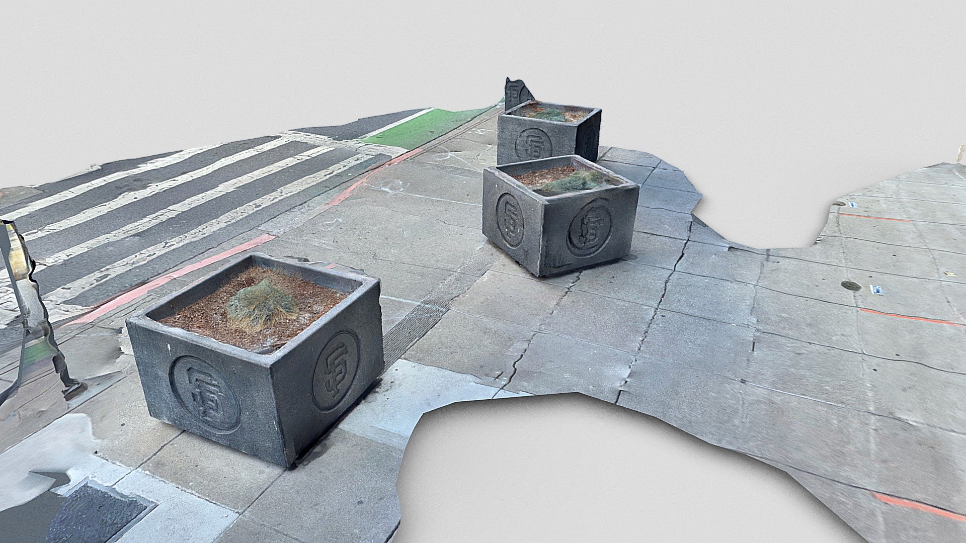 Oracle park sidewalk (San Francisco) - Download Free 3D model by Emm ...