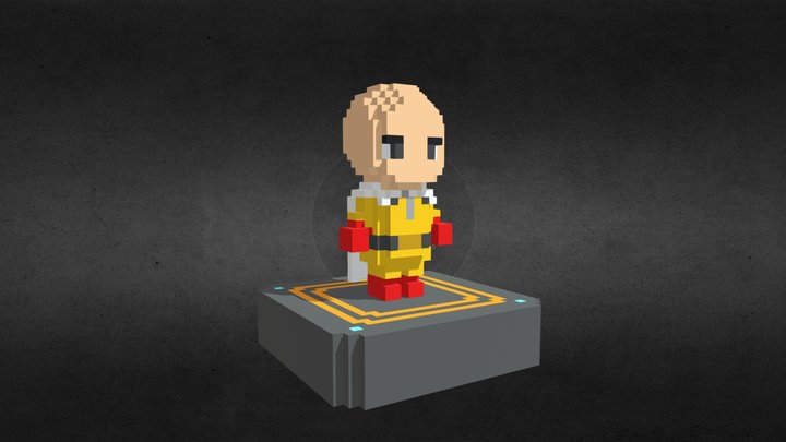 Onepunchman 3D models - Sketchfab