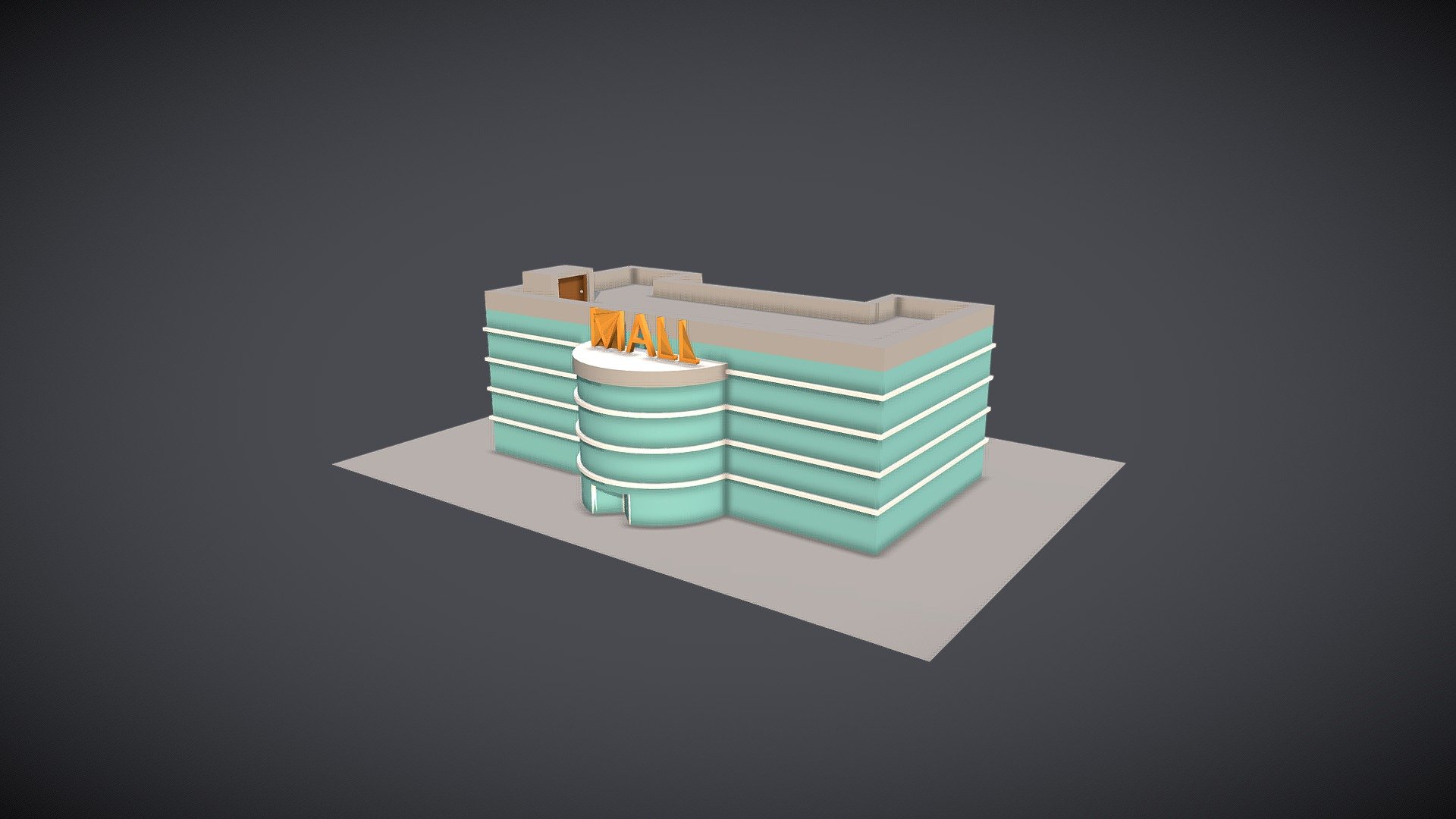 Low-Poly Mall - Buy Royalty Free 3D model by Incod ART 3D (@incodart ...