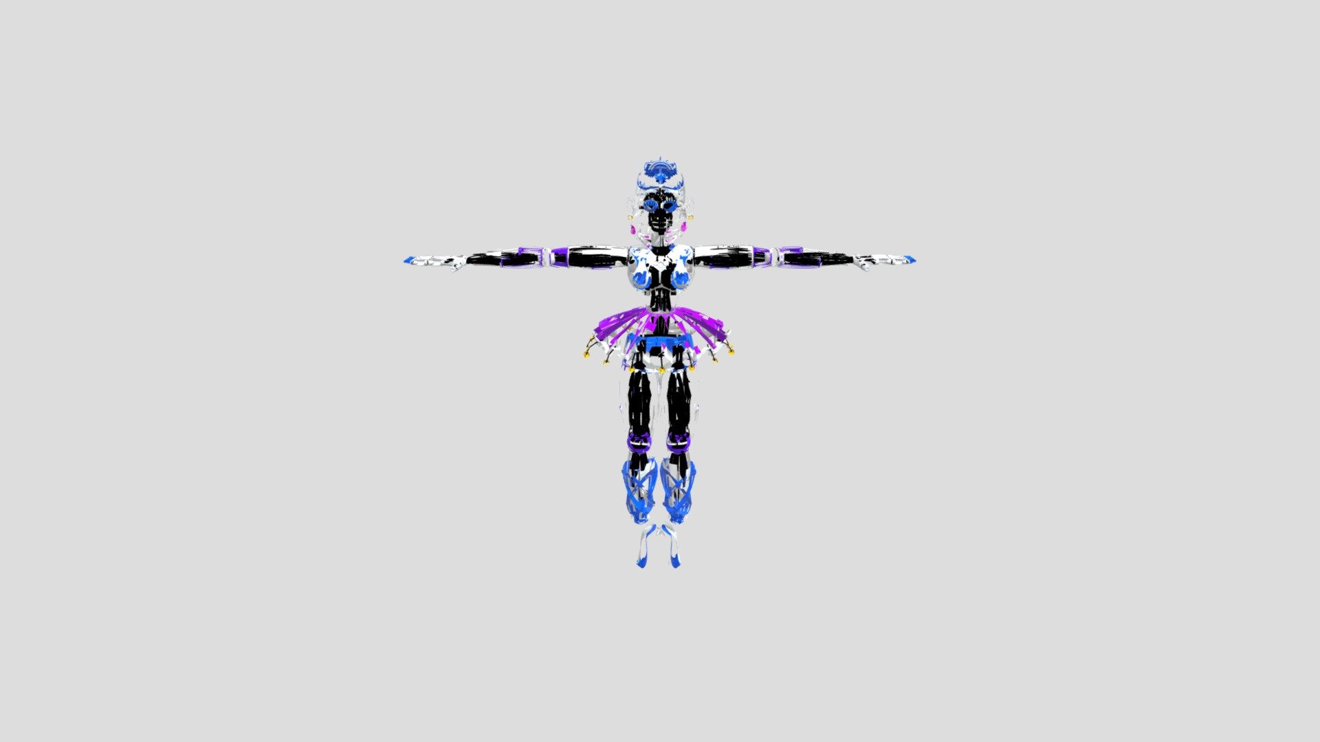 Burnt Ballora - Download Free 3D model by puploora (@jamie.t.wise ...