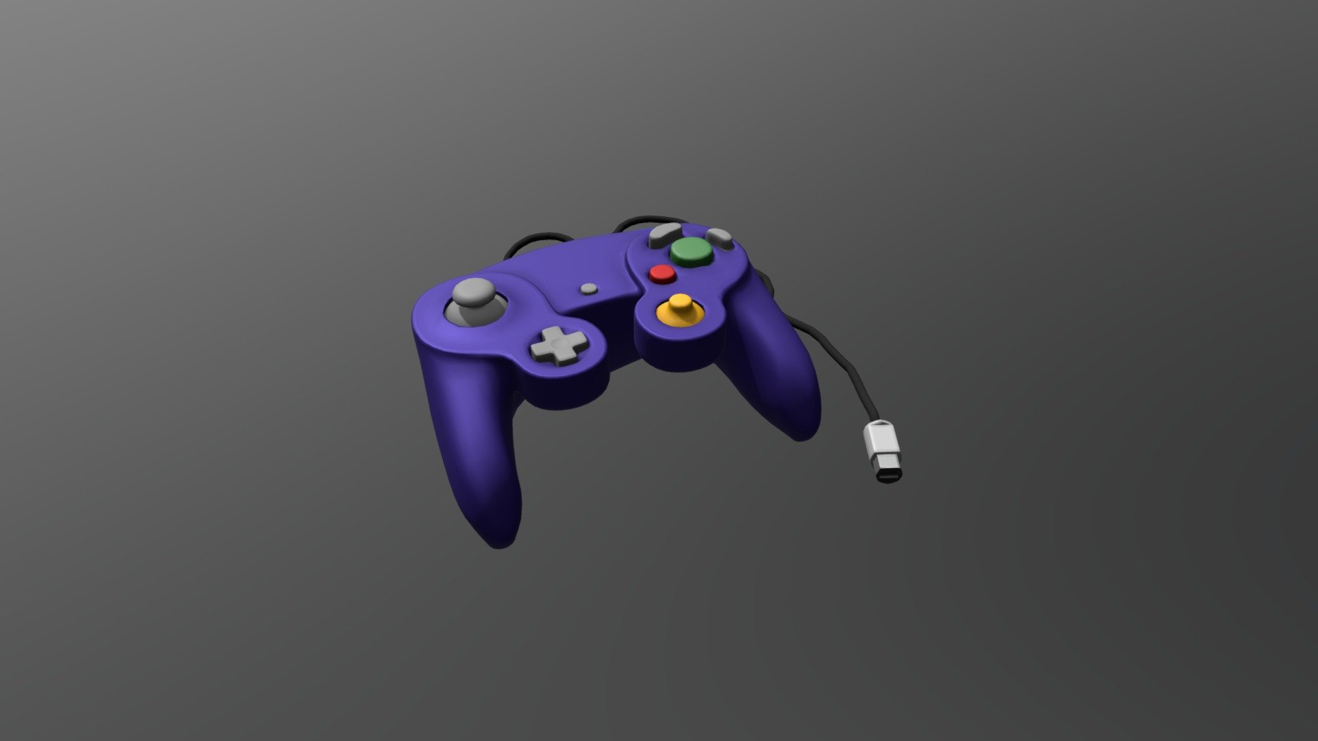 Game Cube Controller - 3D model by kingquish [bb54fc9] - Sketchfab