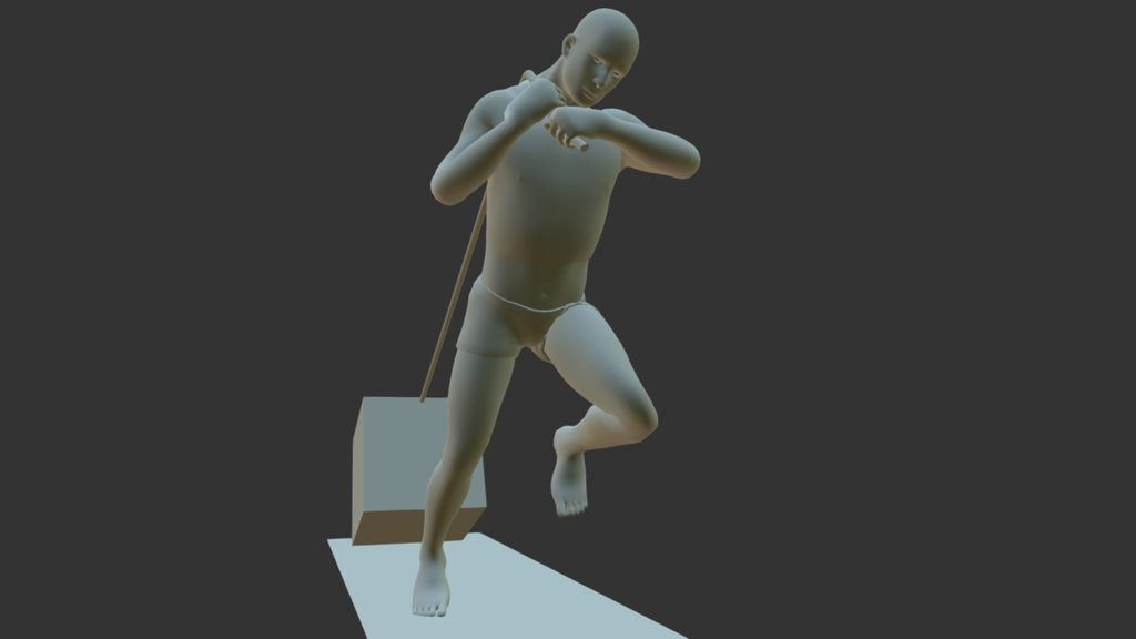 Pulling Rope - 3D model by alex.campbell [bb55409] - Sketchfab