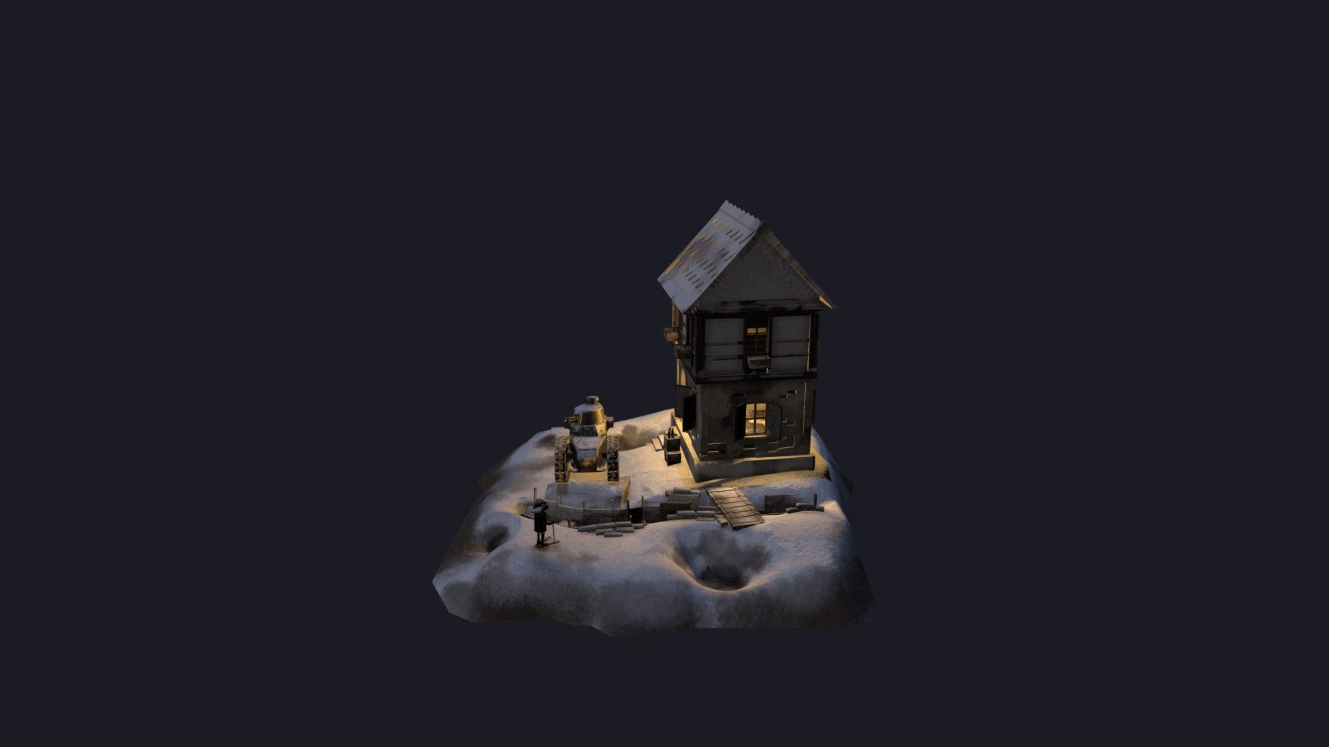 Cold Winter - 3D model by Xerbatt [bb55b50] - Sketchfab