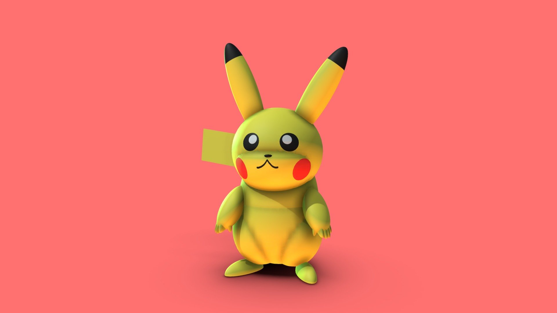 Pikachu - Download Free 3D model by Squirmy Worm (@squirmyworm064 ...