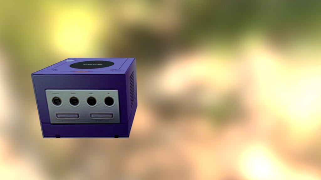 Final Low Poly Normal Mapped Gamecube - 3D model by David Canela ...
