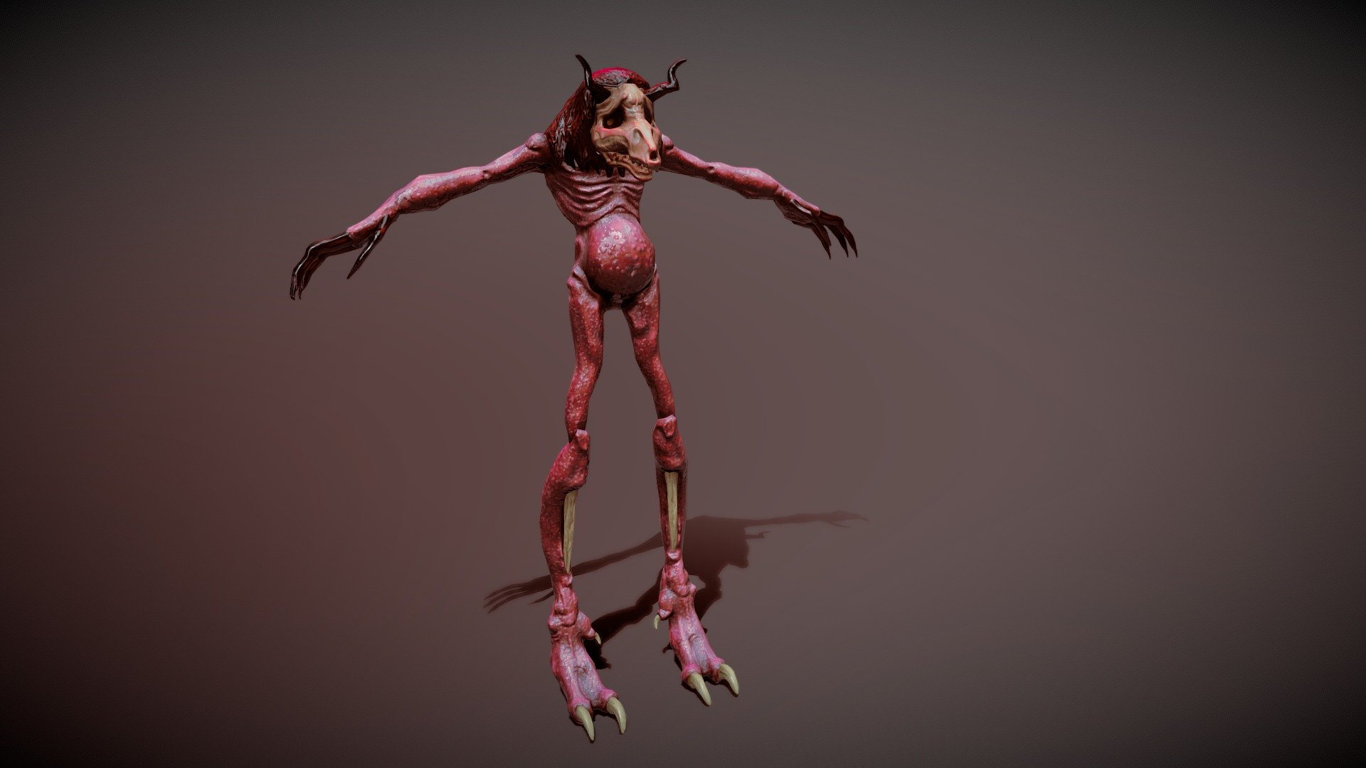 Monster - 3D model by g0rra [bb586f8] - Sketchfab