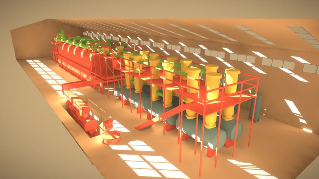 PTL Plant Colored - 3D model by Oscar Selstam (@ost) [bb58b18] - Sketchfab