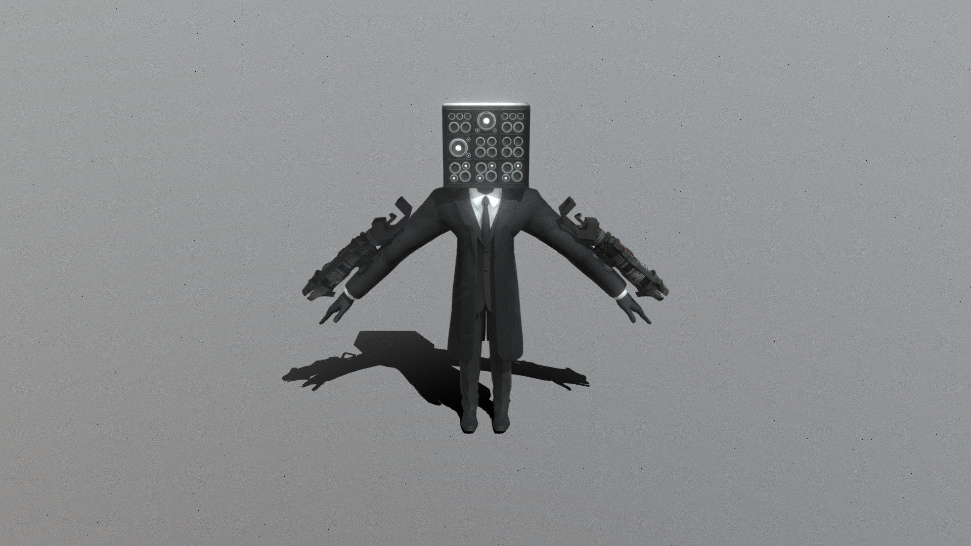 Big-speakerman-fanmade - Download Free 3D model by Mark05.07 [bb58c50 ...