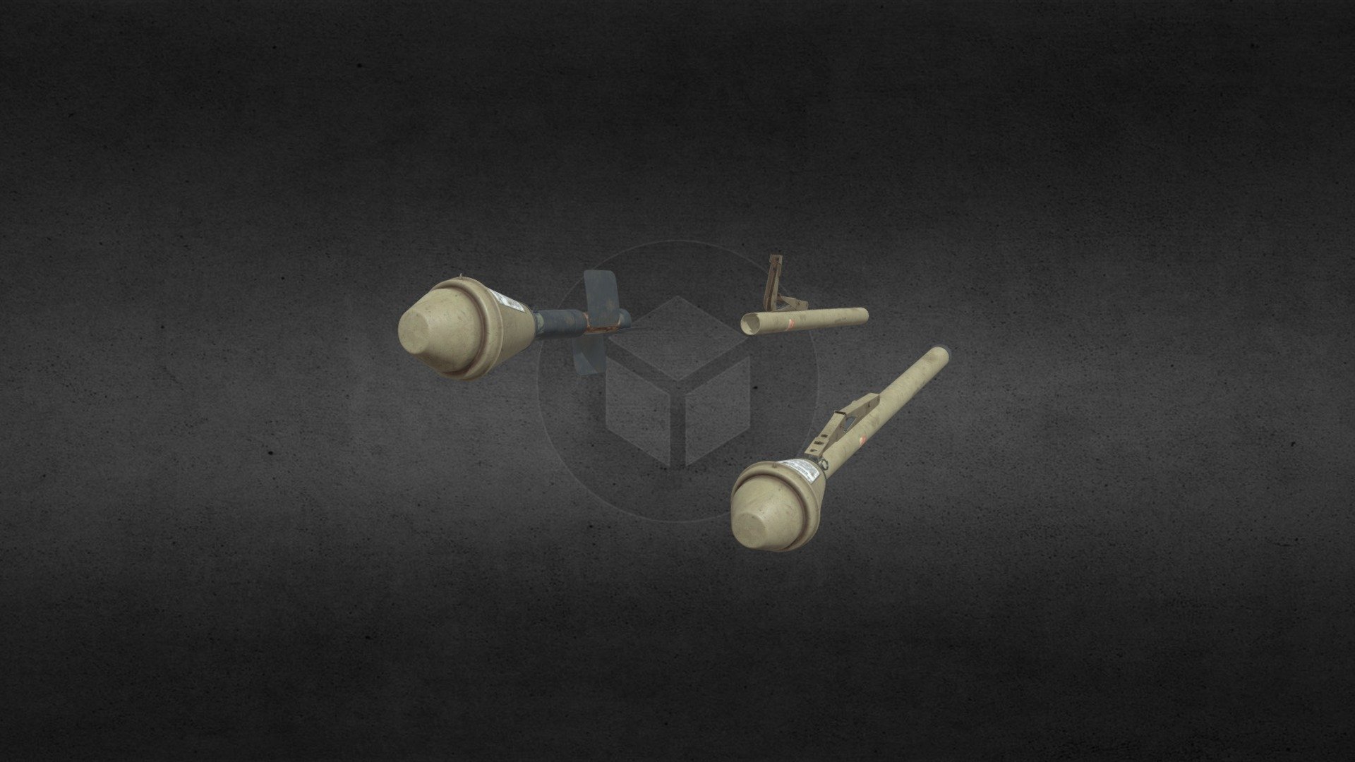 Panzerfaust 60 - Download Free 3D model by Marcus (@marcusww) [bb5ac61 ...