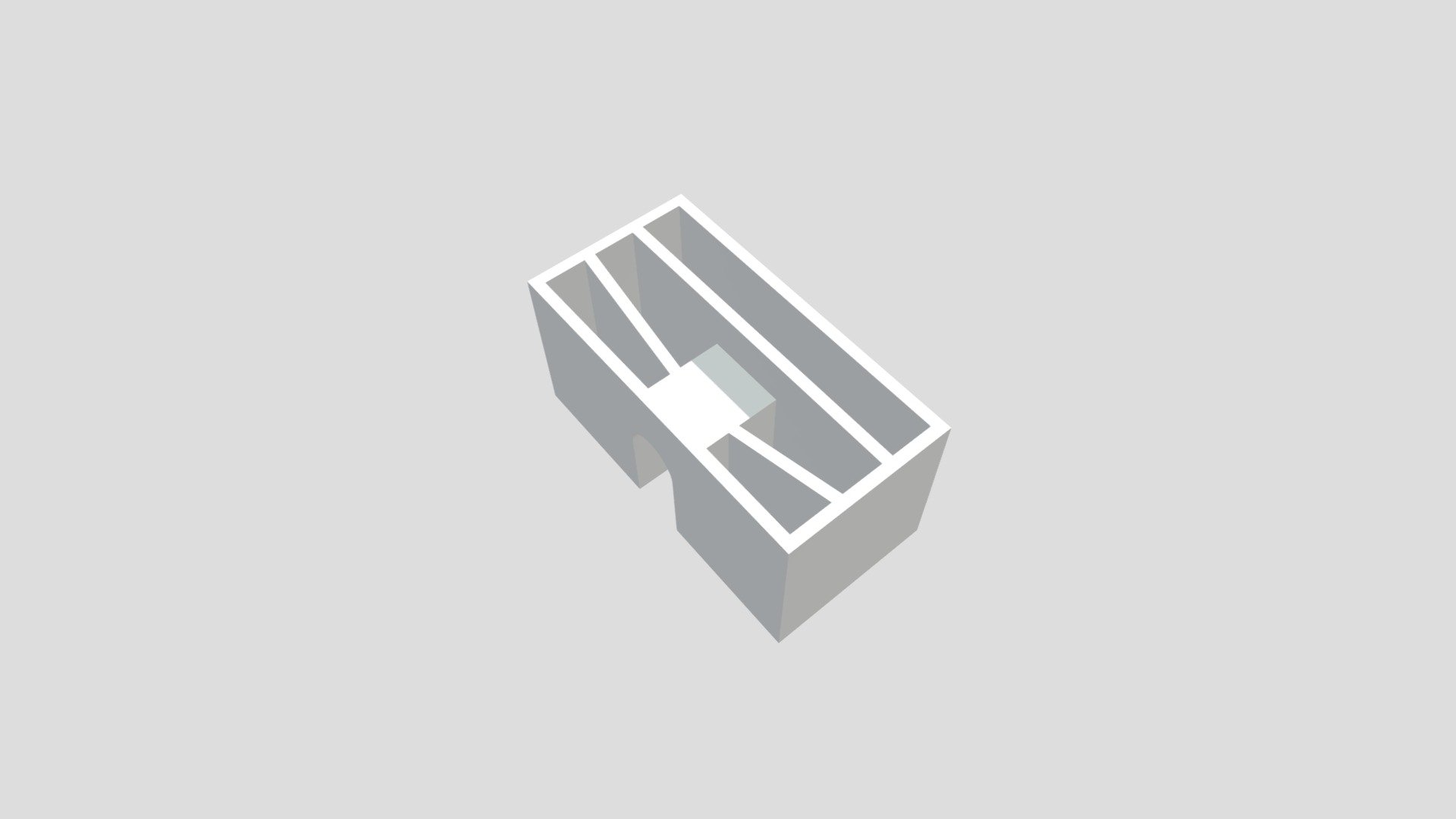 Cabinet Extractor Box Two Shelves300x600 — копия - Download Free 3D ...