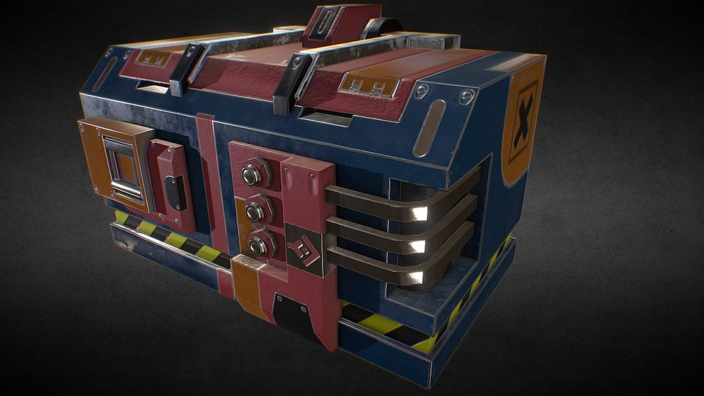 Chest_03 - Download Free 3D model by Cyril Limoges Athiel (@athiel ...
