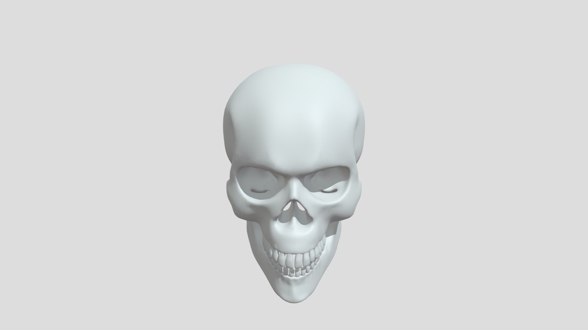 Skull - 3D model by zinc (@zincAQ) [bb5e866] - Sketchfab