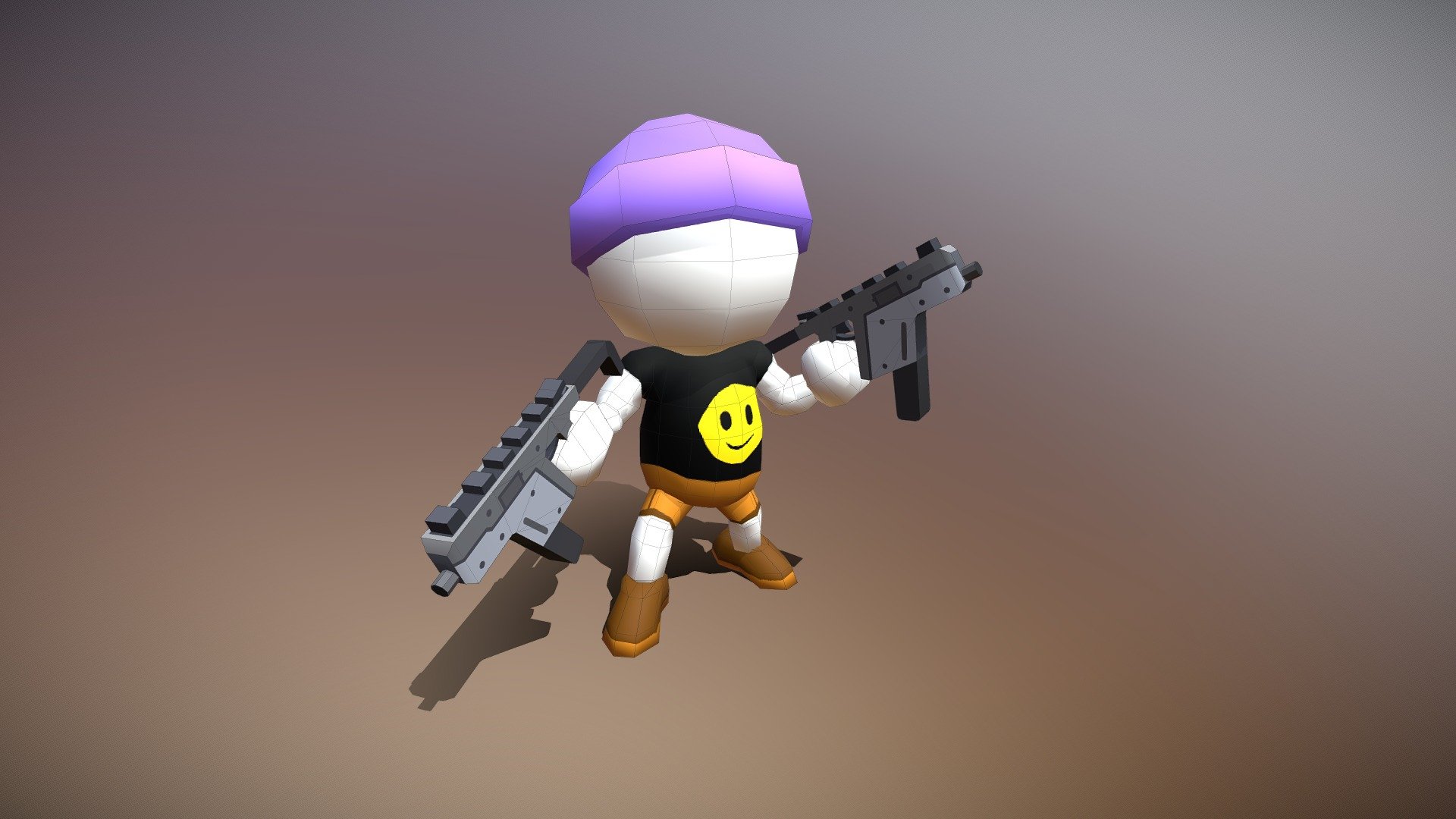 char skin from Johny Trigger (by SayGames Ltd.) - 3D model by ...