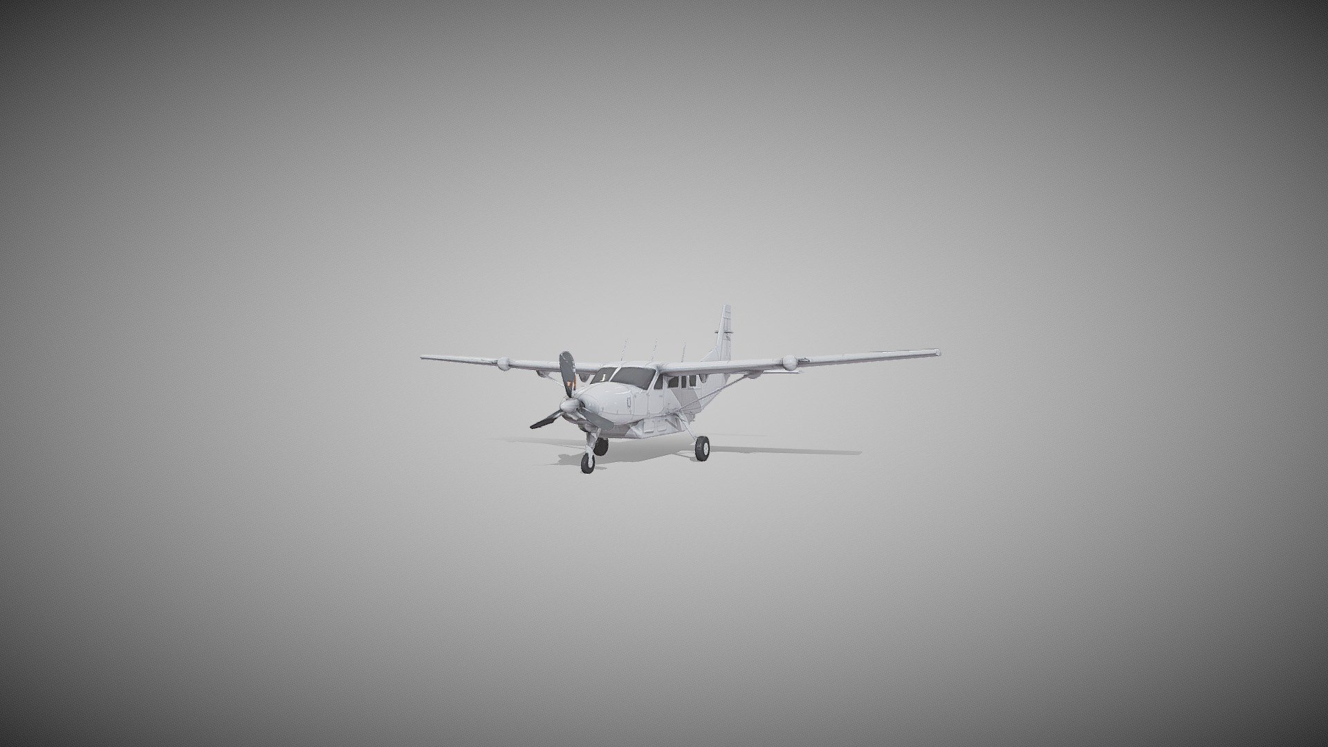Avión C-208B - Download Free 3D model by chamot76 [bb5f4b3] - Sketchfab