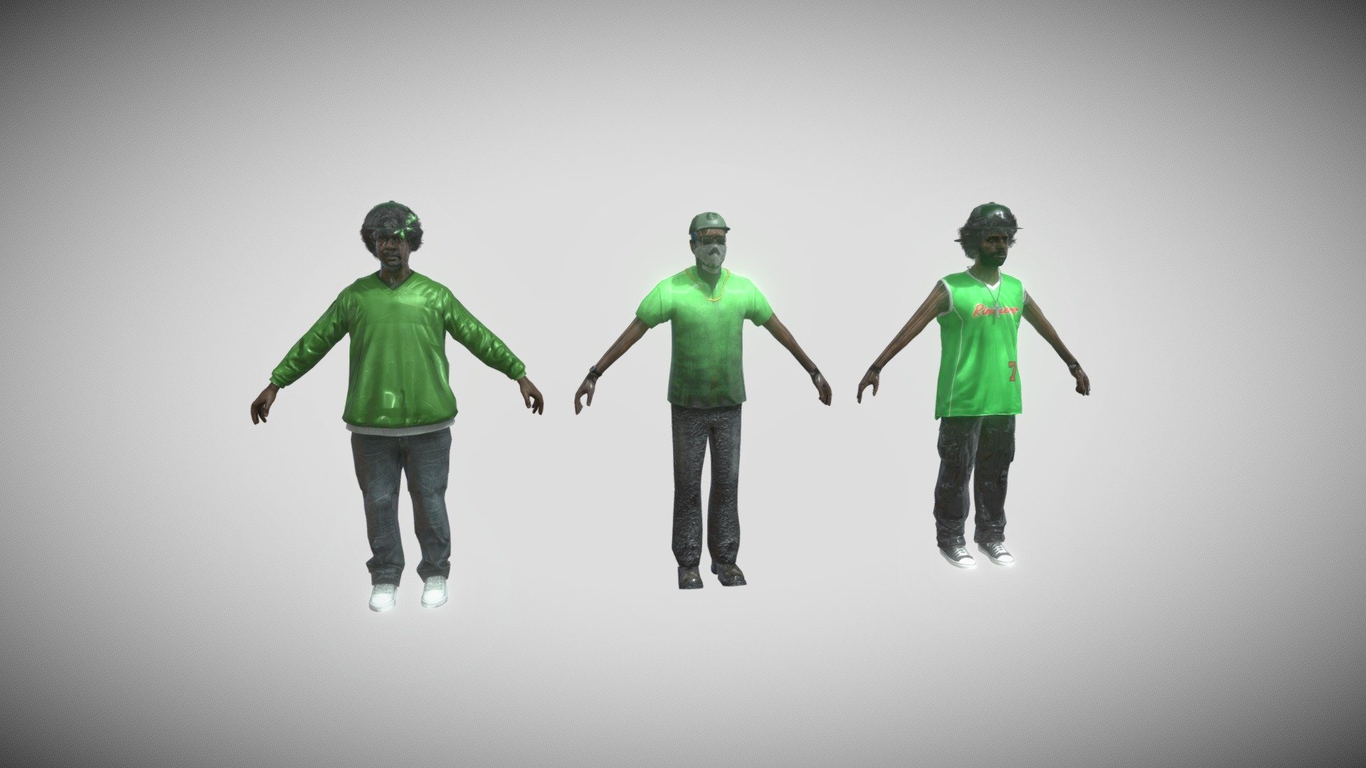 green gang - Download Free 3D model by photon (that one larry ...