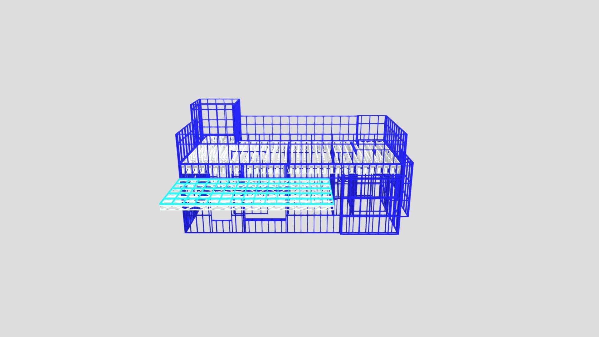 Coffee Shop Prototype - 3D model by KSI Steel (@ksisteel) [bb61b6d ...
