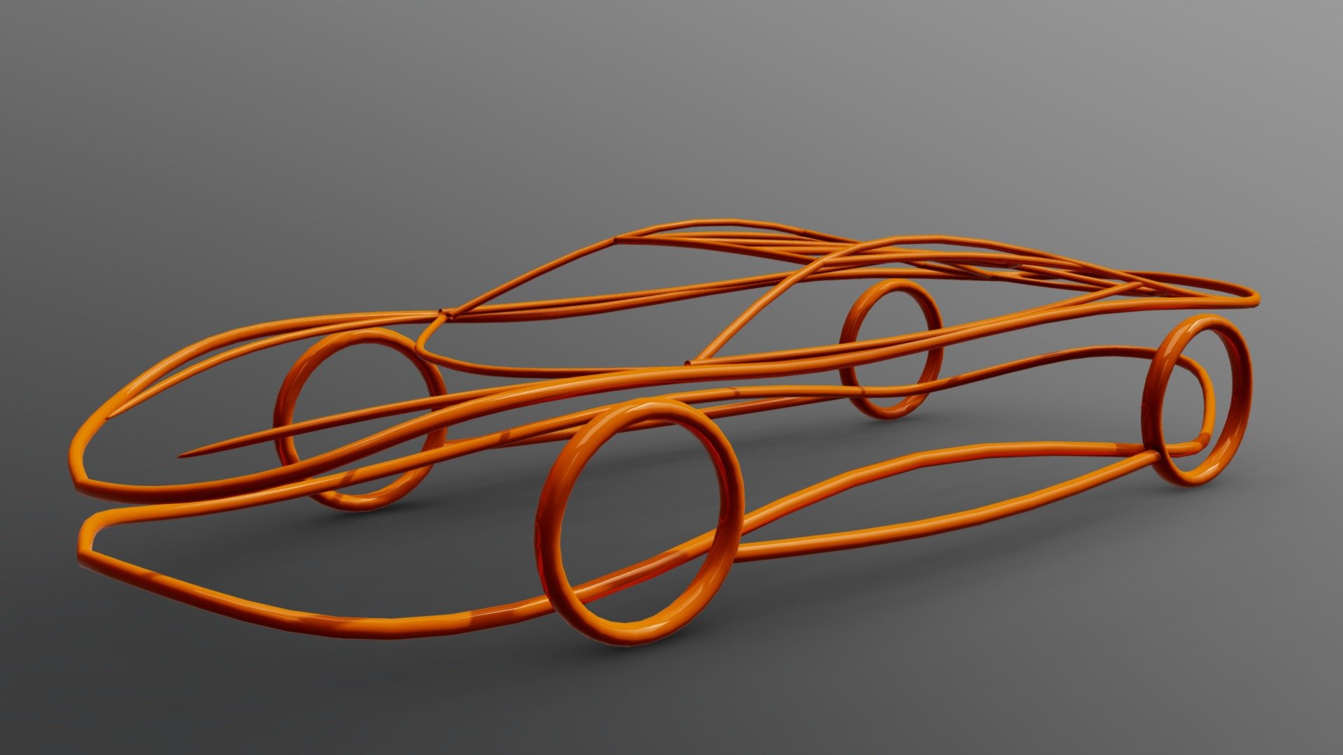 3D Car Sketch - Download Free 3D model by denniswoo1993 [bb61bc3 ...