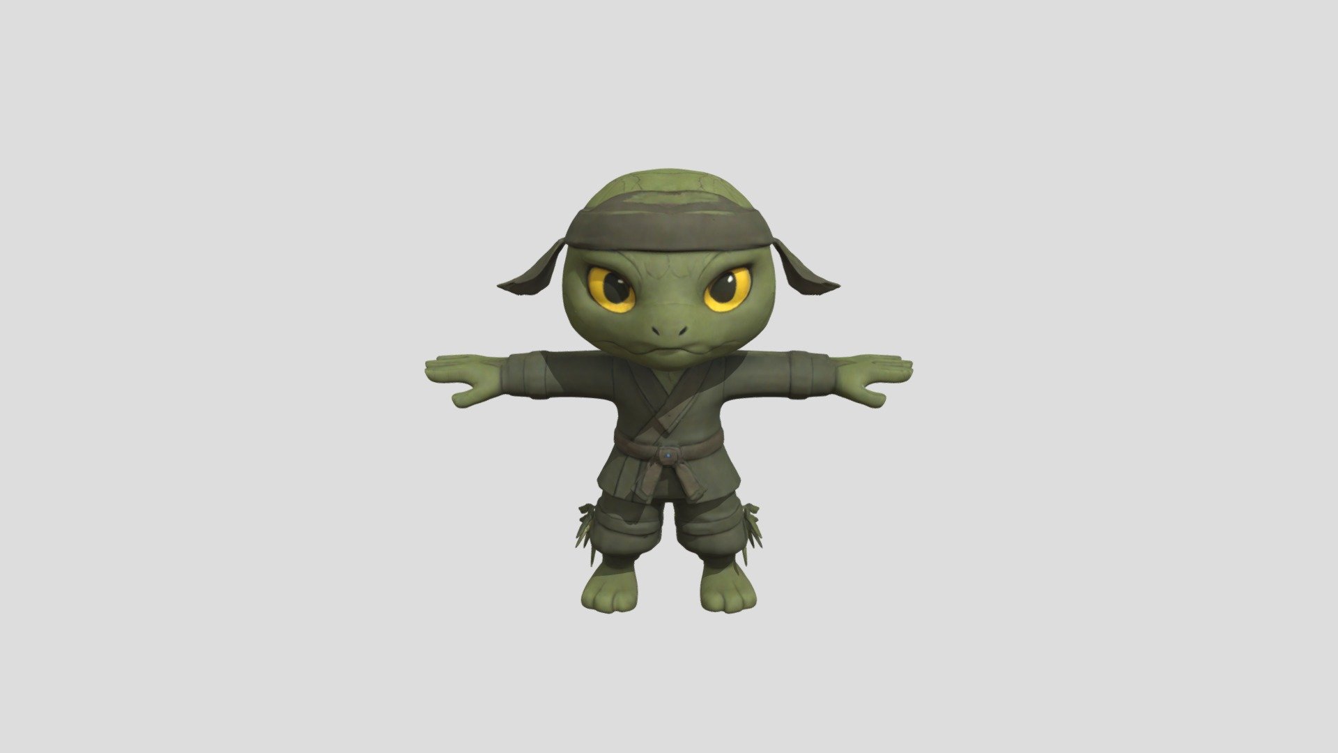Ninja Lizard - 3D model by davekim89 [bb68771] - Sketchfab
