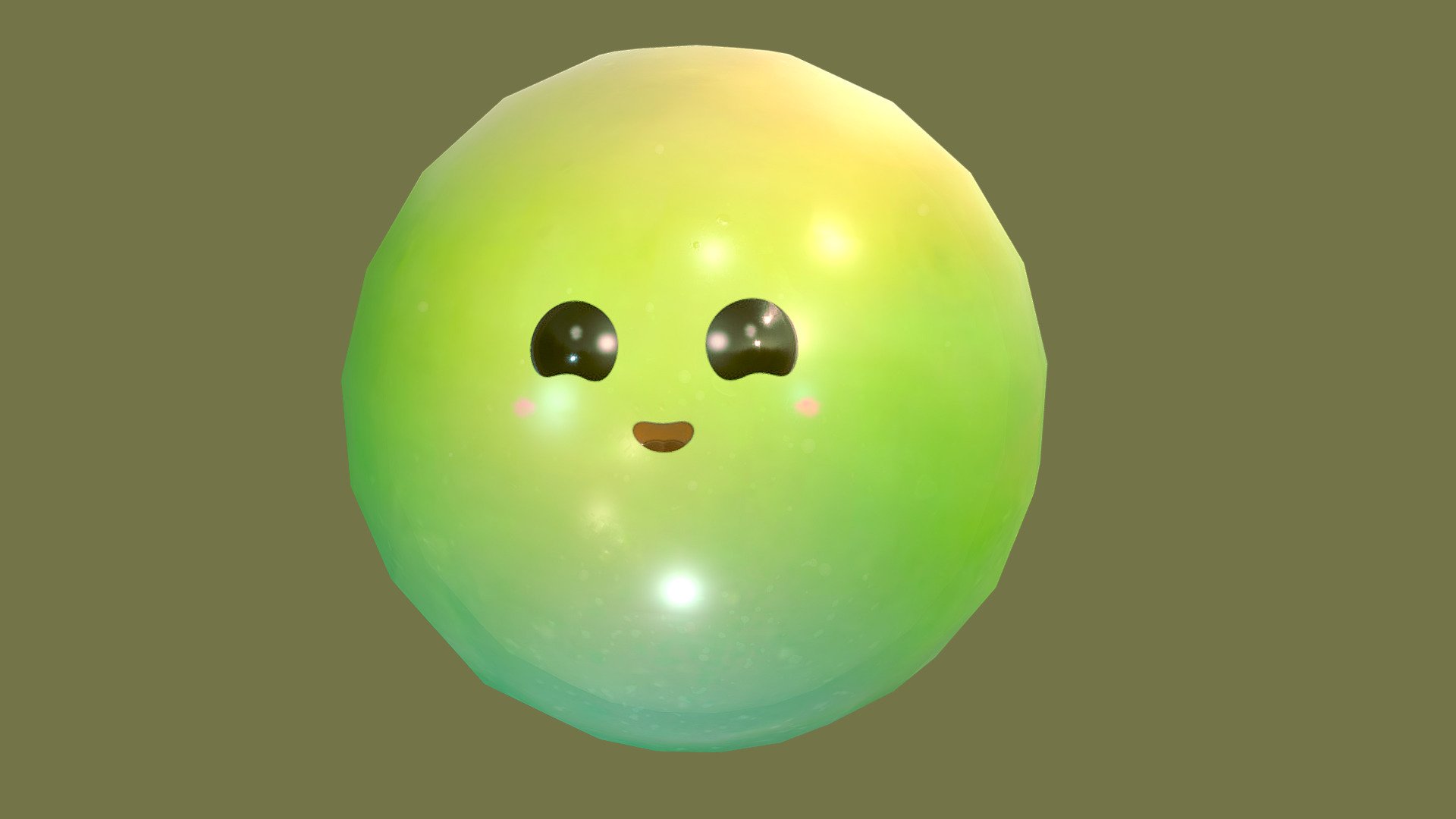 Cute Stylized Slime - 3D model by Morky (@Rekrovoire) [bb6883b] - Sketchfab