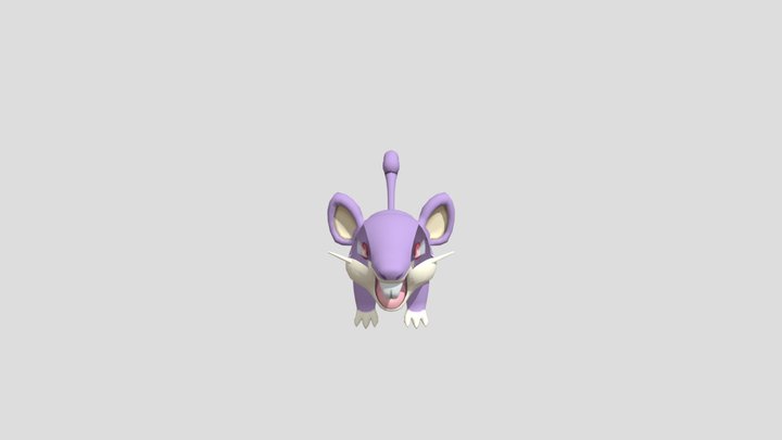 Rattata 3D models - Sketchfab