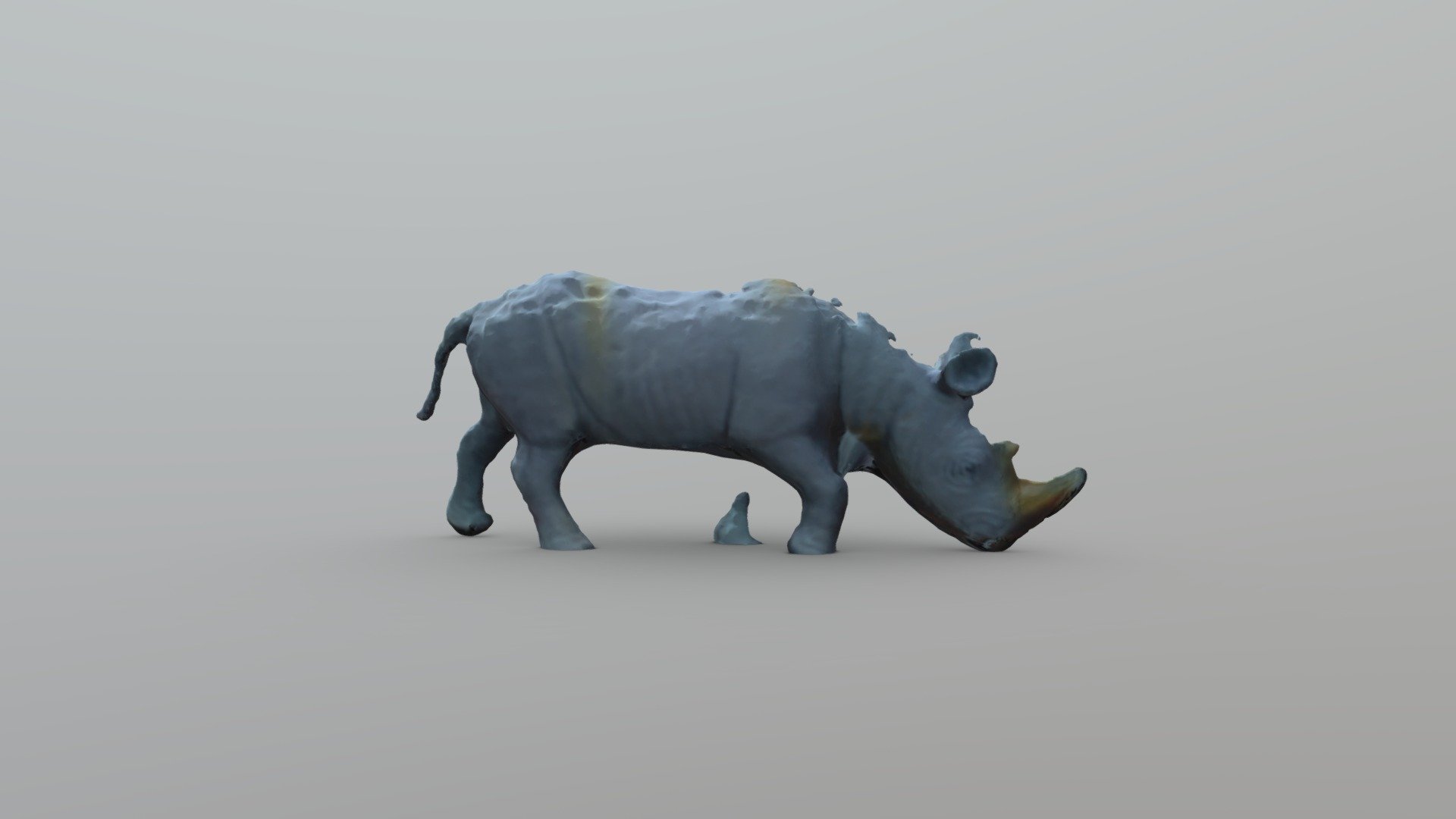 Rhino 3D Scan - Download Free 3D model by KamelMojtaba [bb6e342 ...