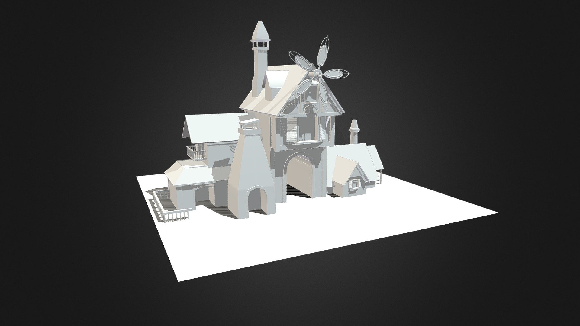 House - Download Free 3D model by Chin Eeyang (@chinyang1607) [bb6f16c ...