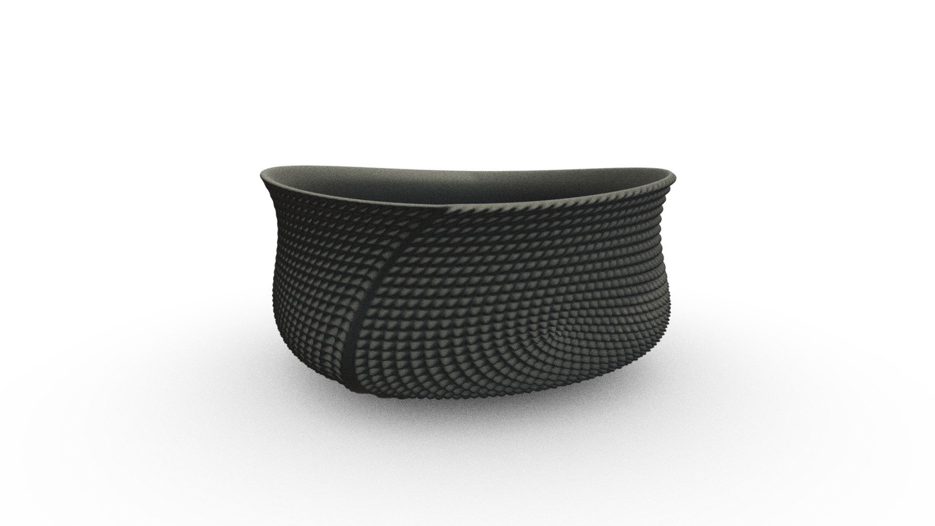 3D printed Parametric sand pot 300mm - 3D model by Powered by ...