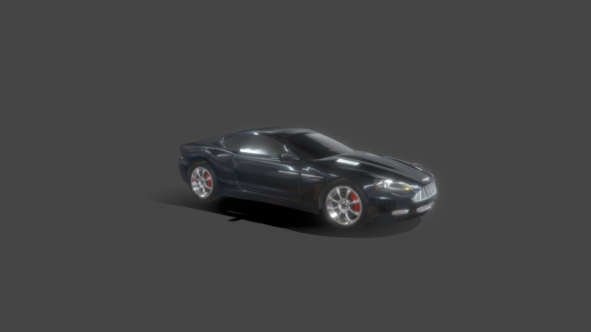 Aston-martin DB9 - 3D model by Drstufet [bb6febf] - Sketchfab