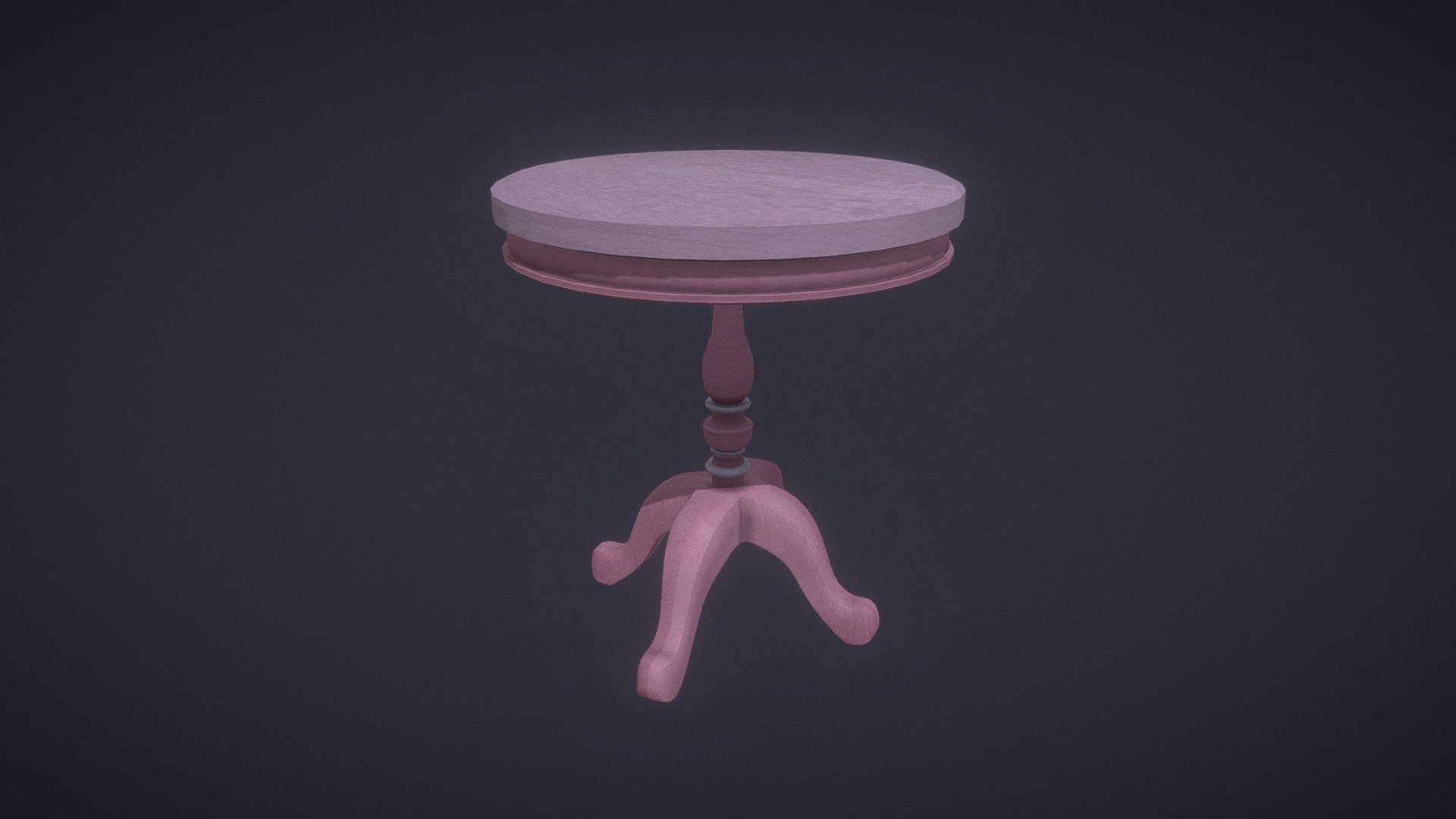 Side Table Model - 3D model by PSmaeve [bb7024b] - Sketchfab