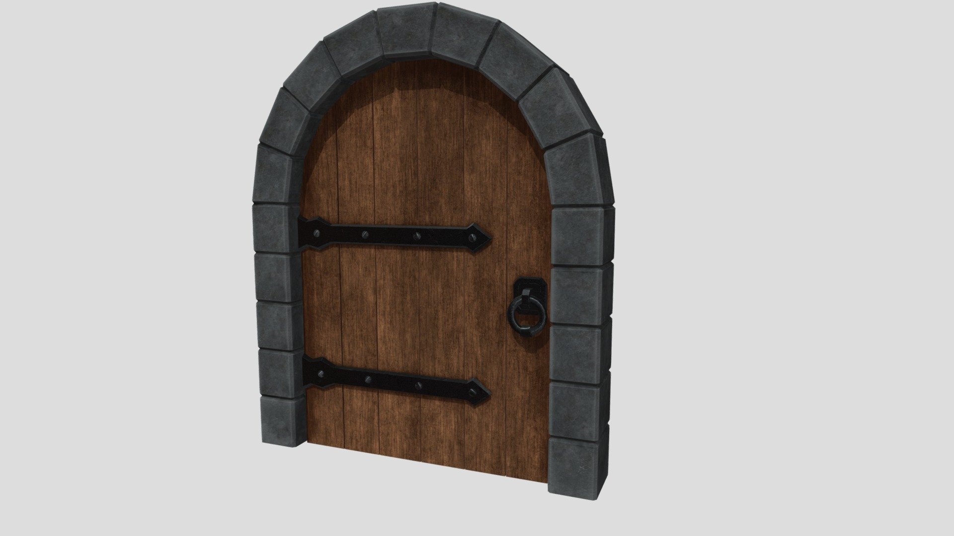 medieval door - 3D model by Konnen 3D (@konnen3D) [bb70273] - Sketchfab