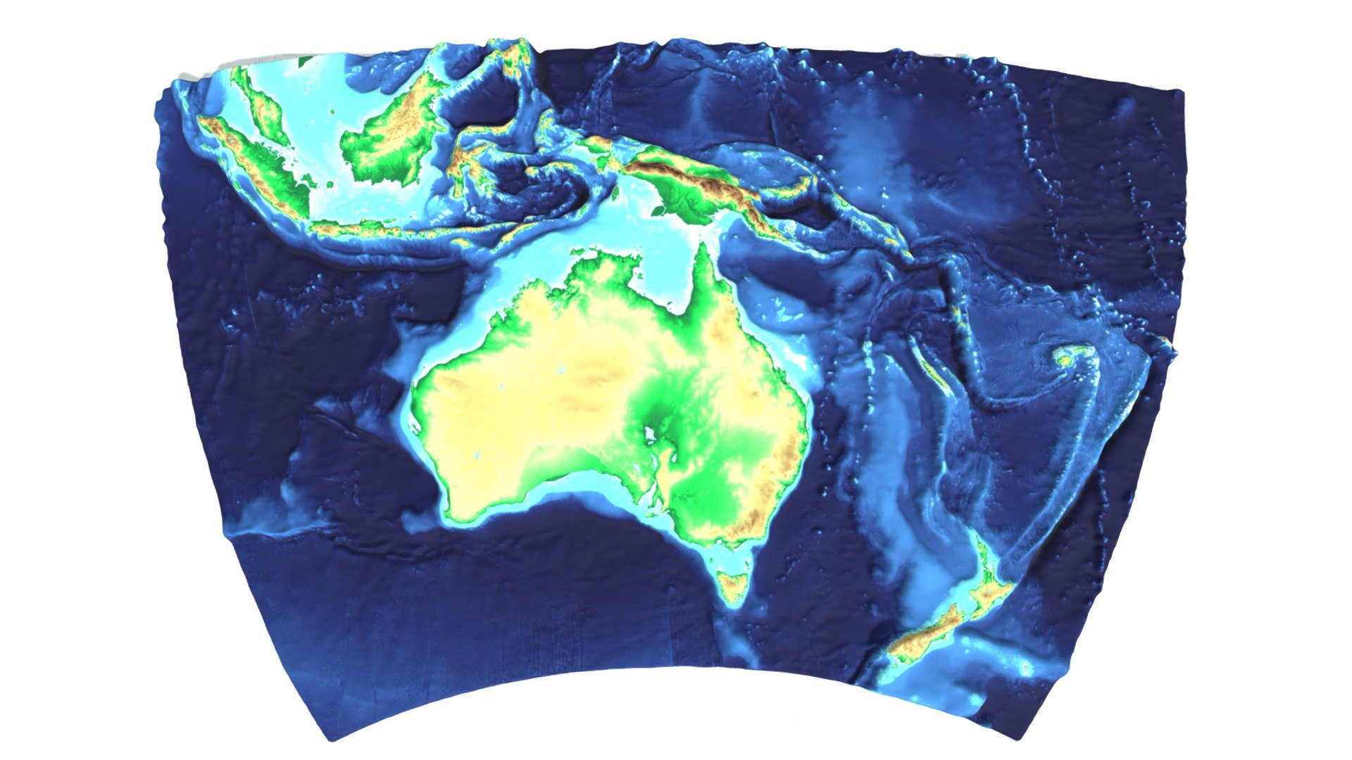 Austraalia-Okeaania - 3D model by urmasvessin [bb71a7a] - Sketchfab
