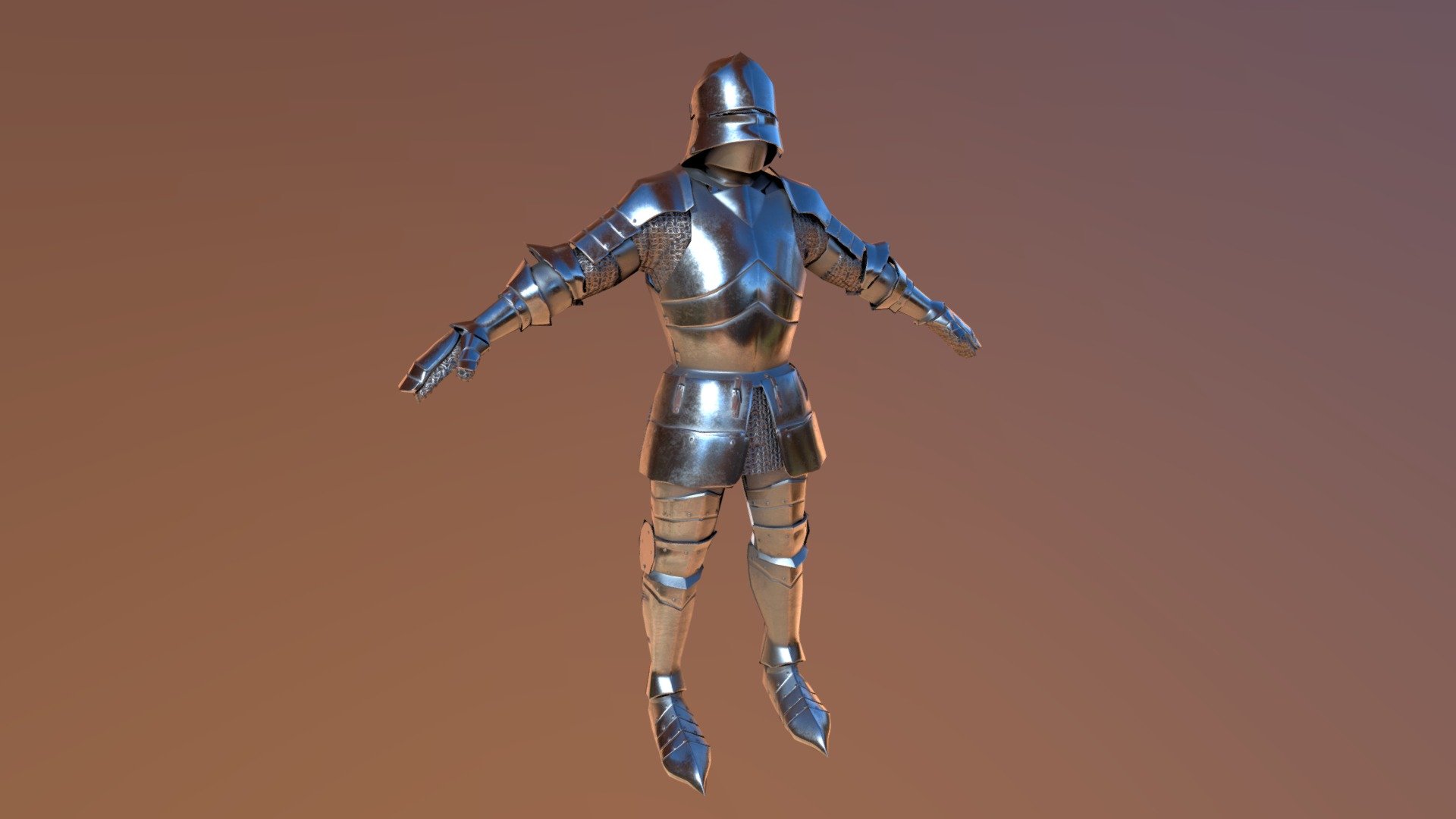 Steel armor - 3D model by Medji [bb72d2b] - Sketchfab