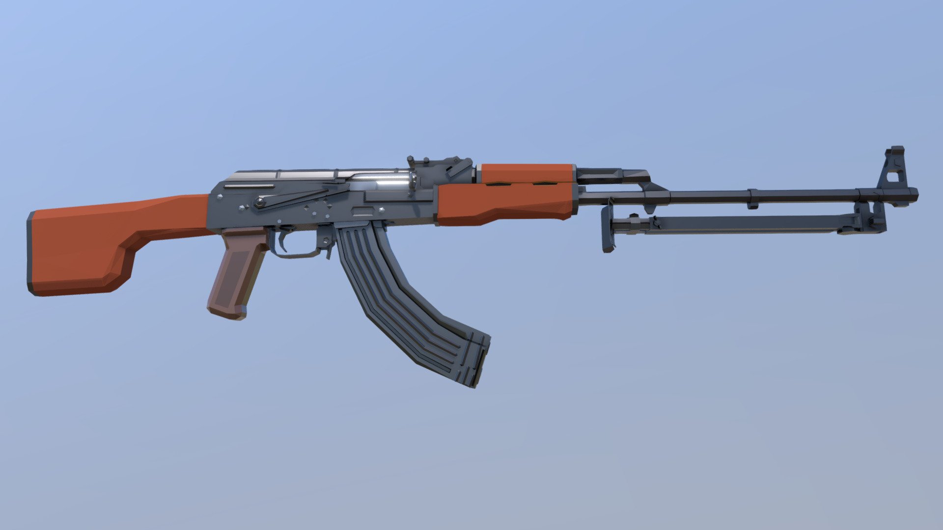 Low-Poly RPK - Download Free 3D model by notcplkerry [bb72f27] - Sketchfab