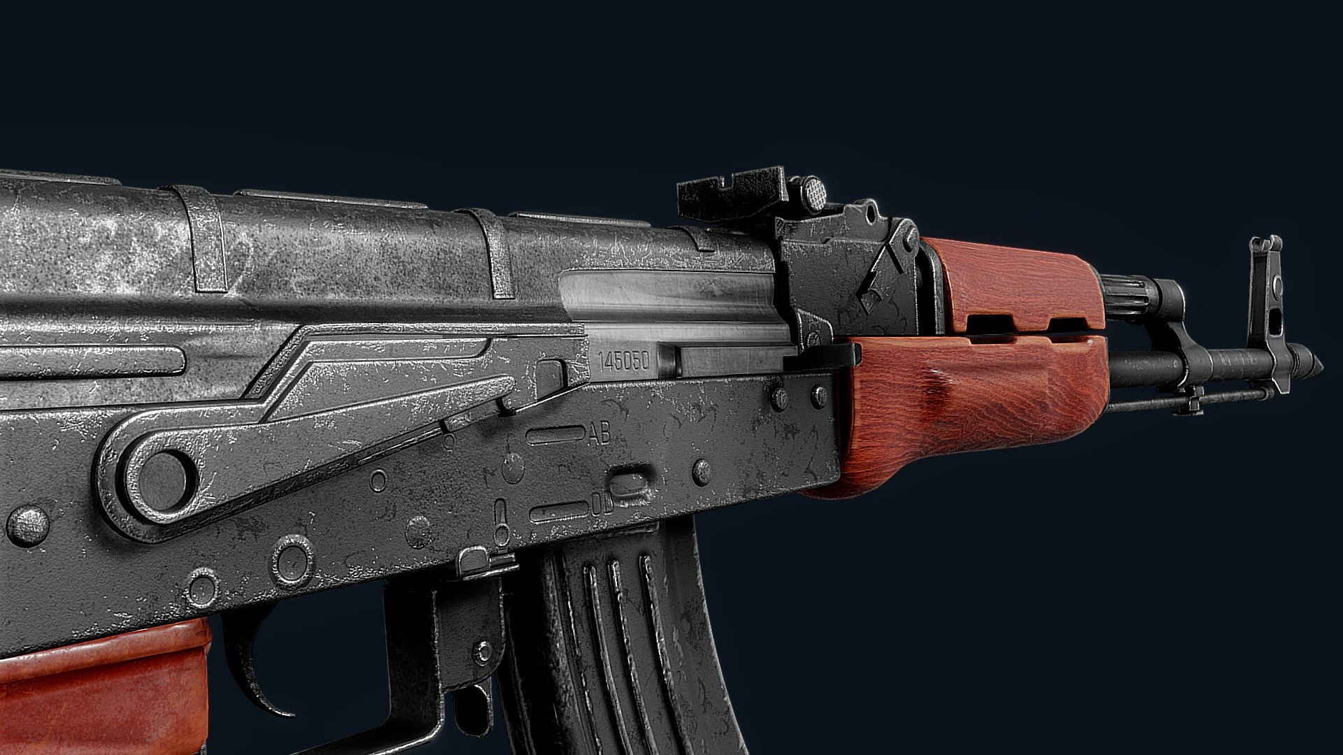 AKM - Download Free 3D model by Jusai (@nurbolnygmanov) [bb734d2 ...