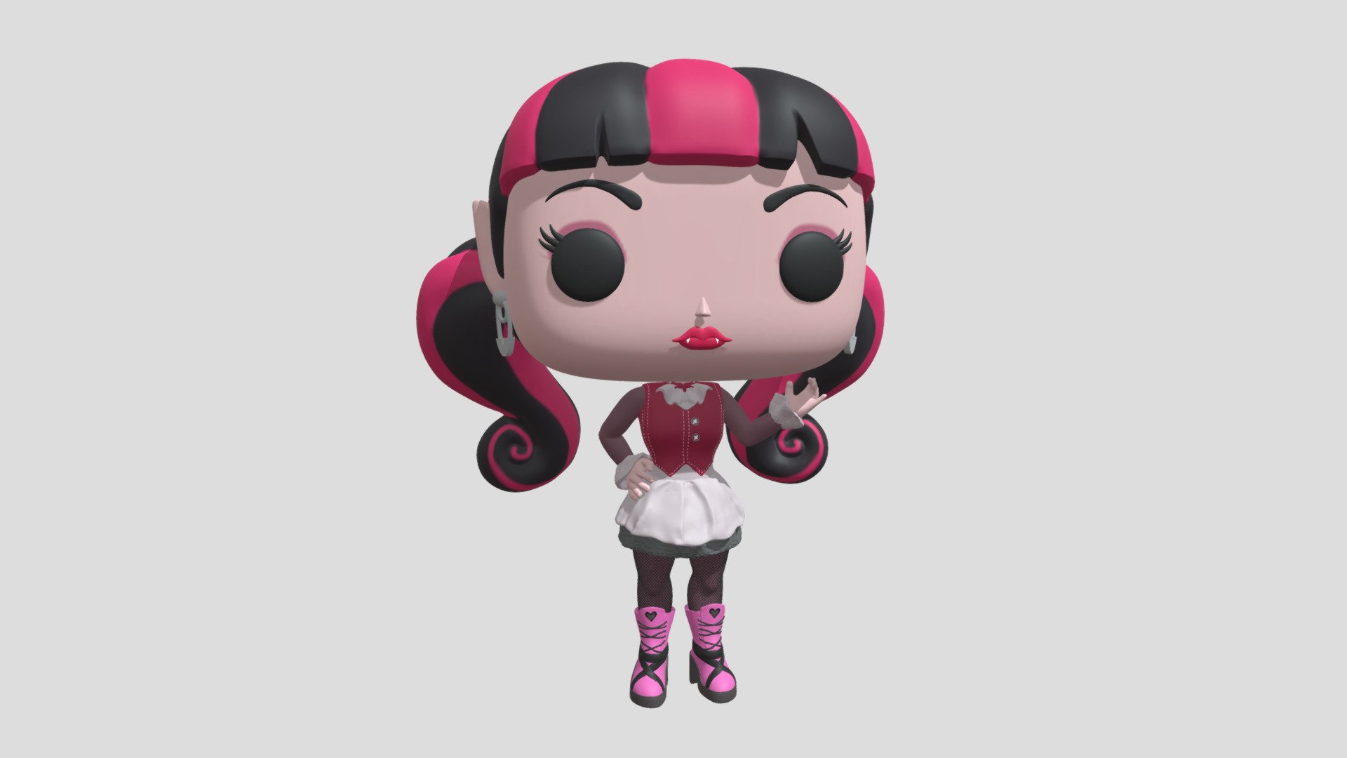 Draculaura Funko - 3D model by strato95 [bb749a2] - Sketchfab