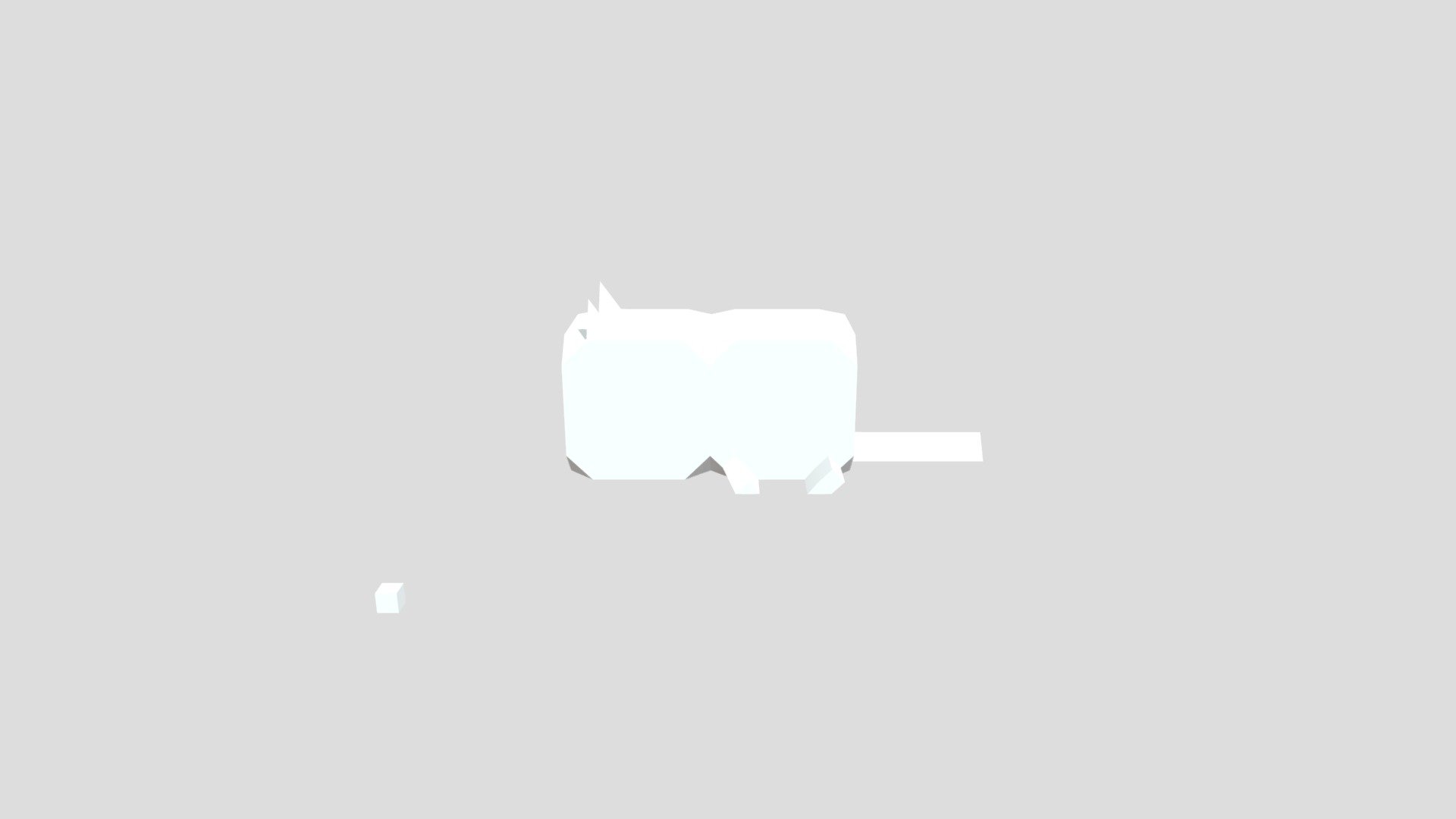Kucing - 3D model by faridrizqi [bb763ba] - Sketchfab