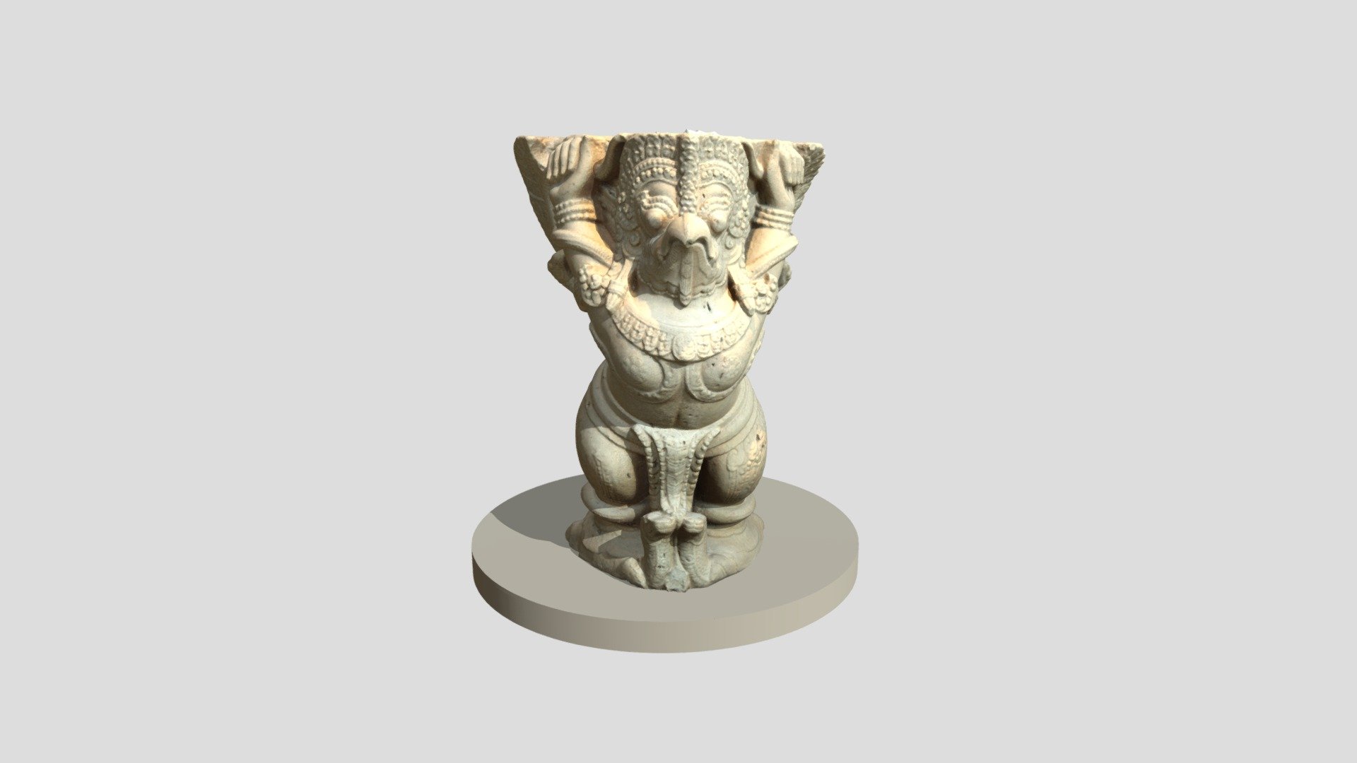 143.Chim thần Garuda - 3D model by baotangcovat [bb76493] - Sketchfab