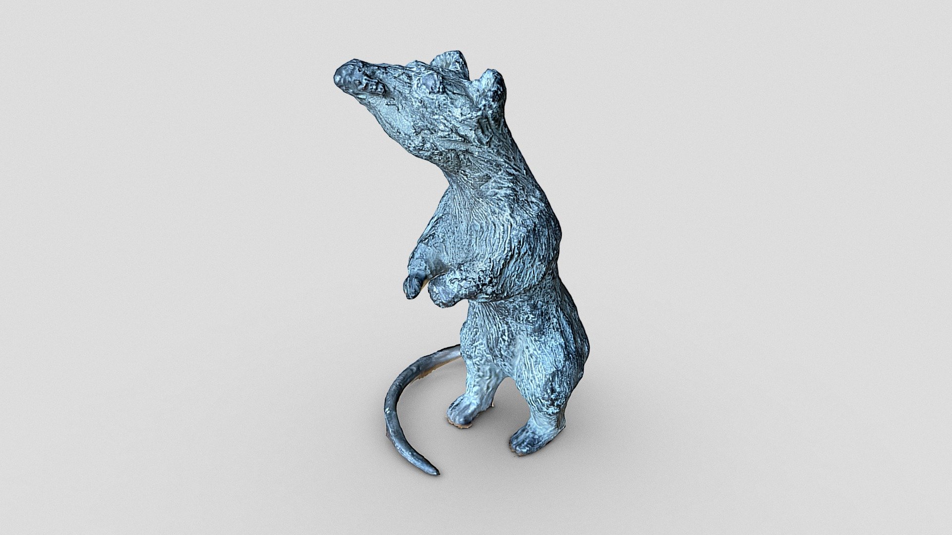 Bronze mouse sculpture (2) - LdM - Download Free 3D model by Emm ...