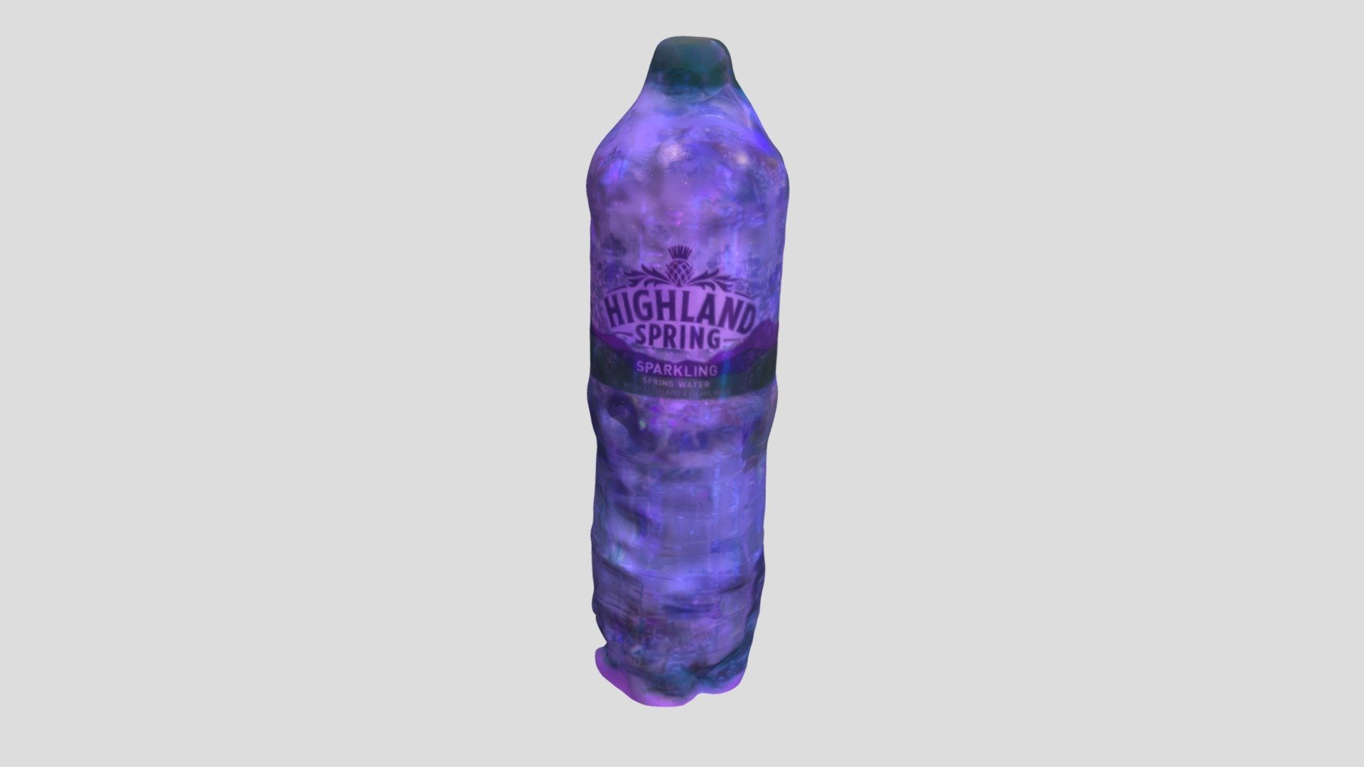 Frozen water bottle highland spring - 3D model by Ads7422 [bb77b59 ...