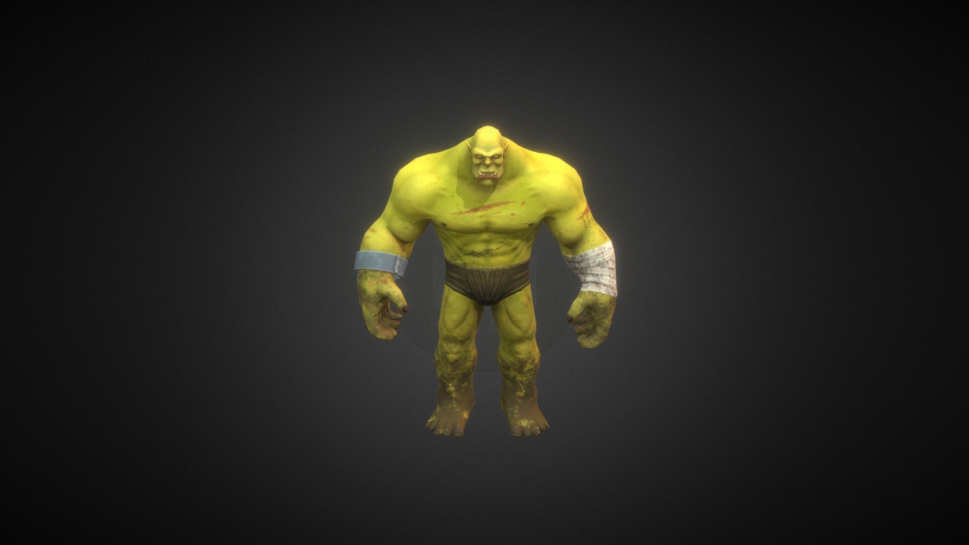 Orc prisoner, animated - 3D model by Mochox (@matiasmuyu) [bb77e77 ...