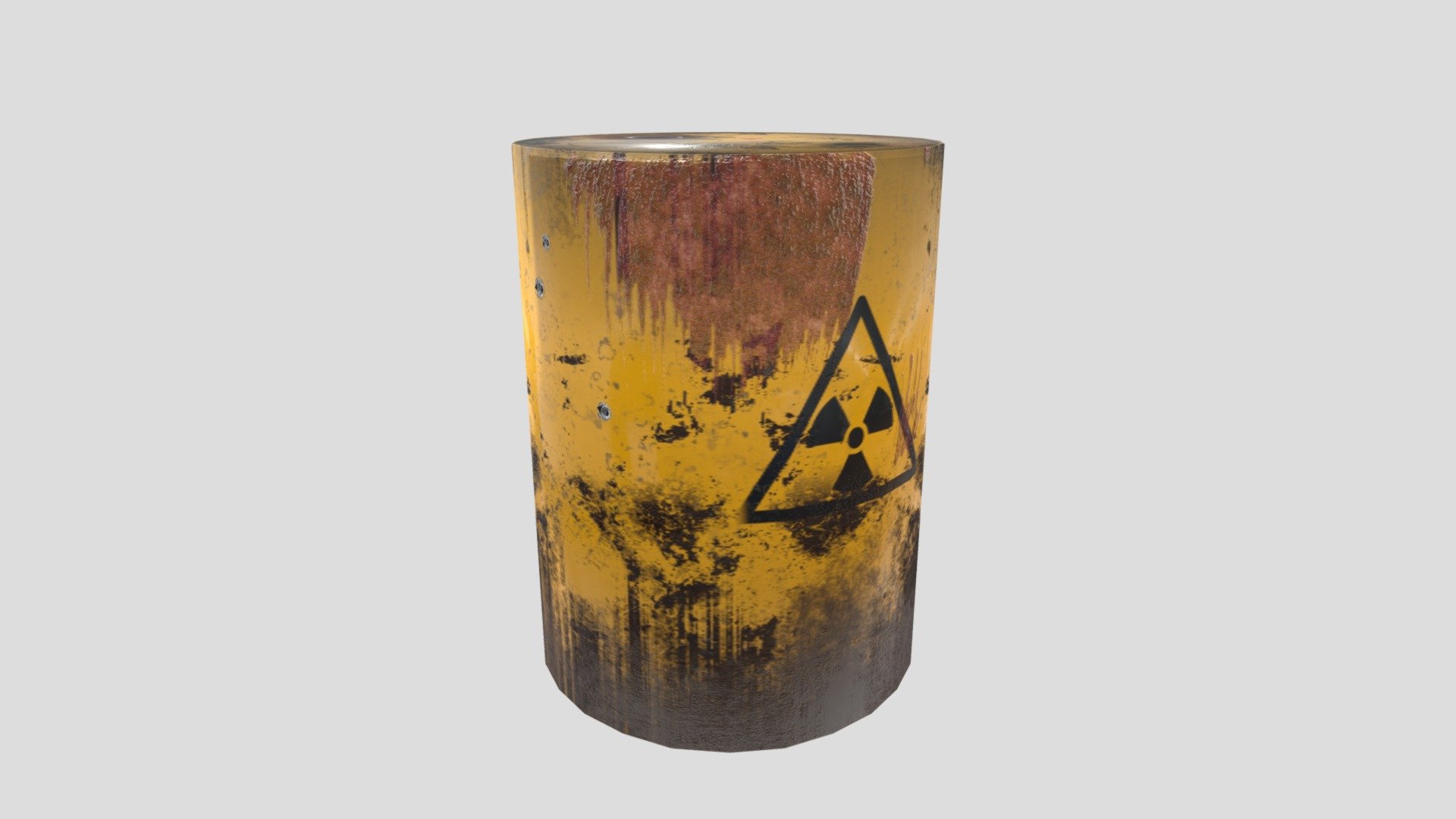 Toxic_Barrel - 3D model by lscoate [bb78c95] - Sketchfab