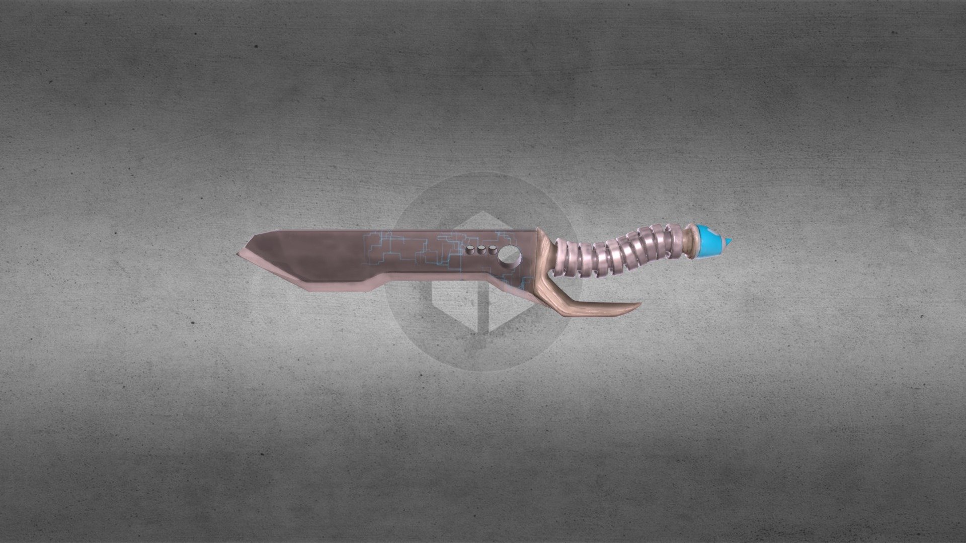 dague - 3D model by Thomas.Ousso [bb7907f] - Sketchfab