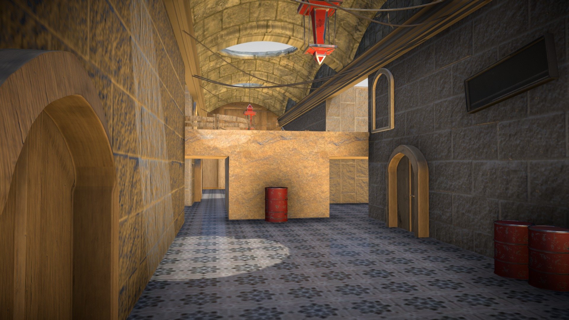 Game Environment - 3D model by ahmedsuoamra [bb7a762] - Sketchfab