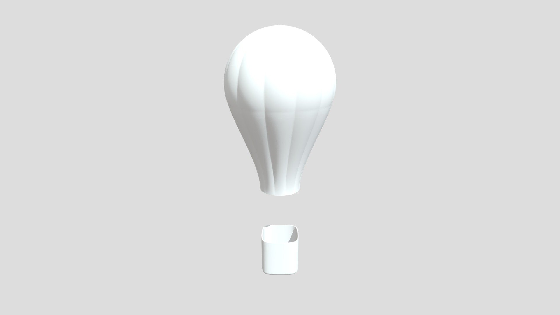 Hot_air_ Balloon_STL_ Preview - 3D model by karan25 [bb7ad72] - Sketchfab