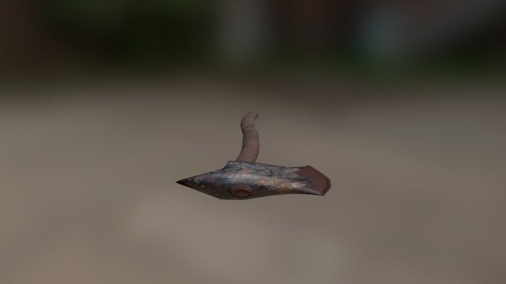 Murder Axe (Study) - 3D model by inkgorilla [bb7b107] - Sketchfab