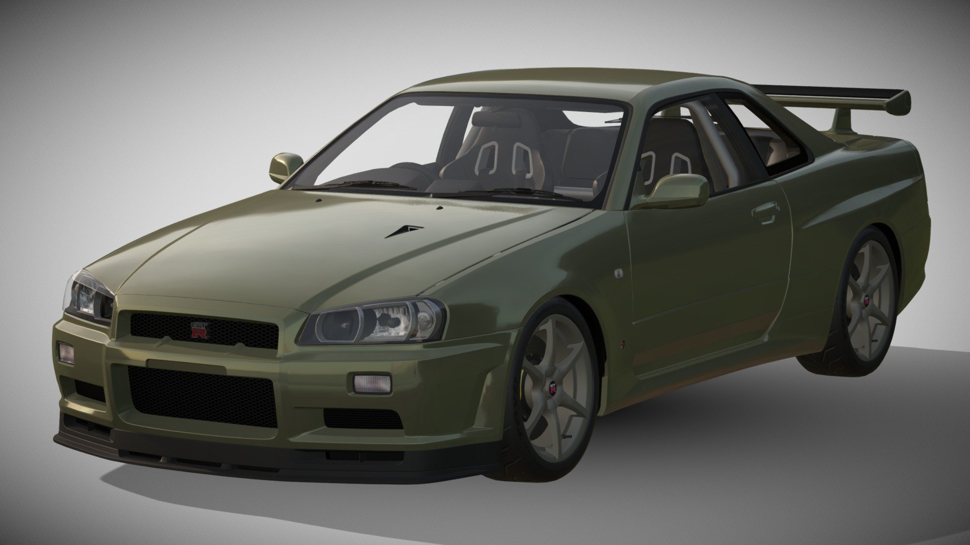 2002 Nissan Skyline R34 GT-R - Download Free 3D model by Ddiaz Design ...