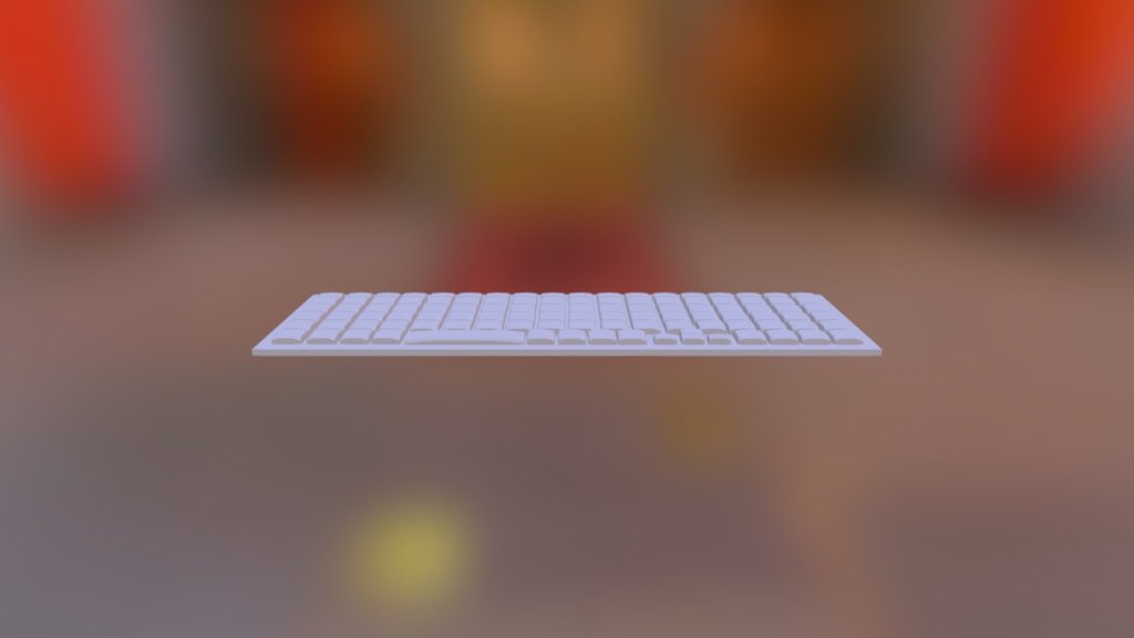 3d Keyboard - 3D model by gustav.planntin [bb7d332] - Sketchfab