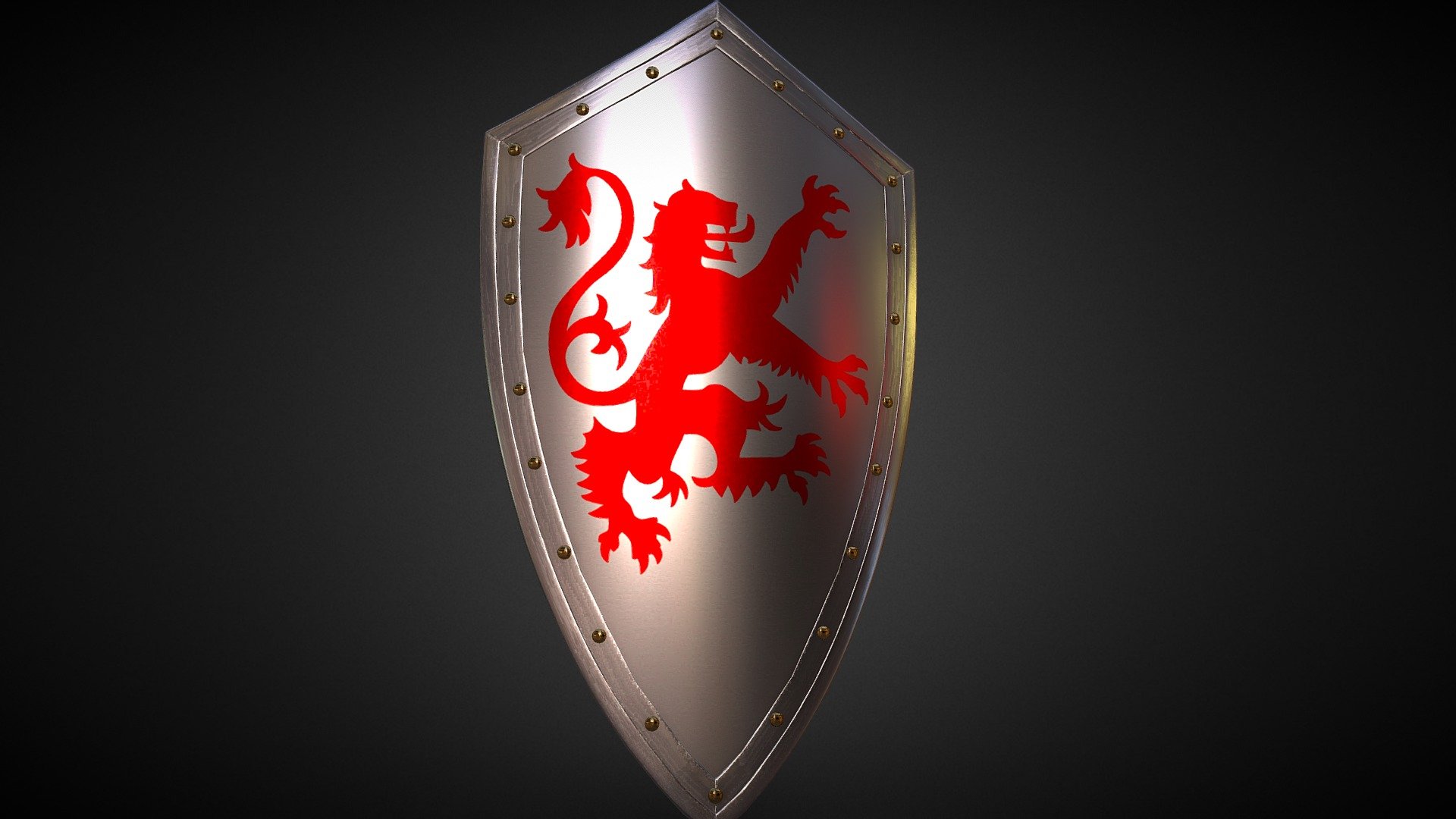 Knight Shield - 3D model by Pablo-Projects (@stockmg) [bb7dfad] - Sketchfab