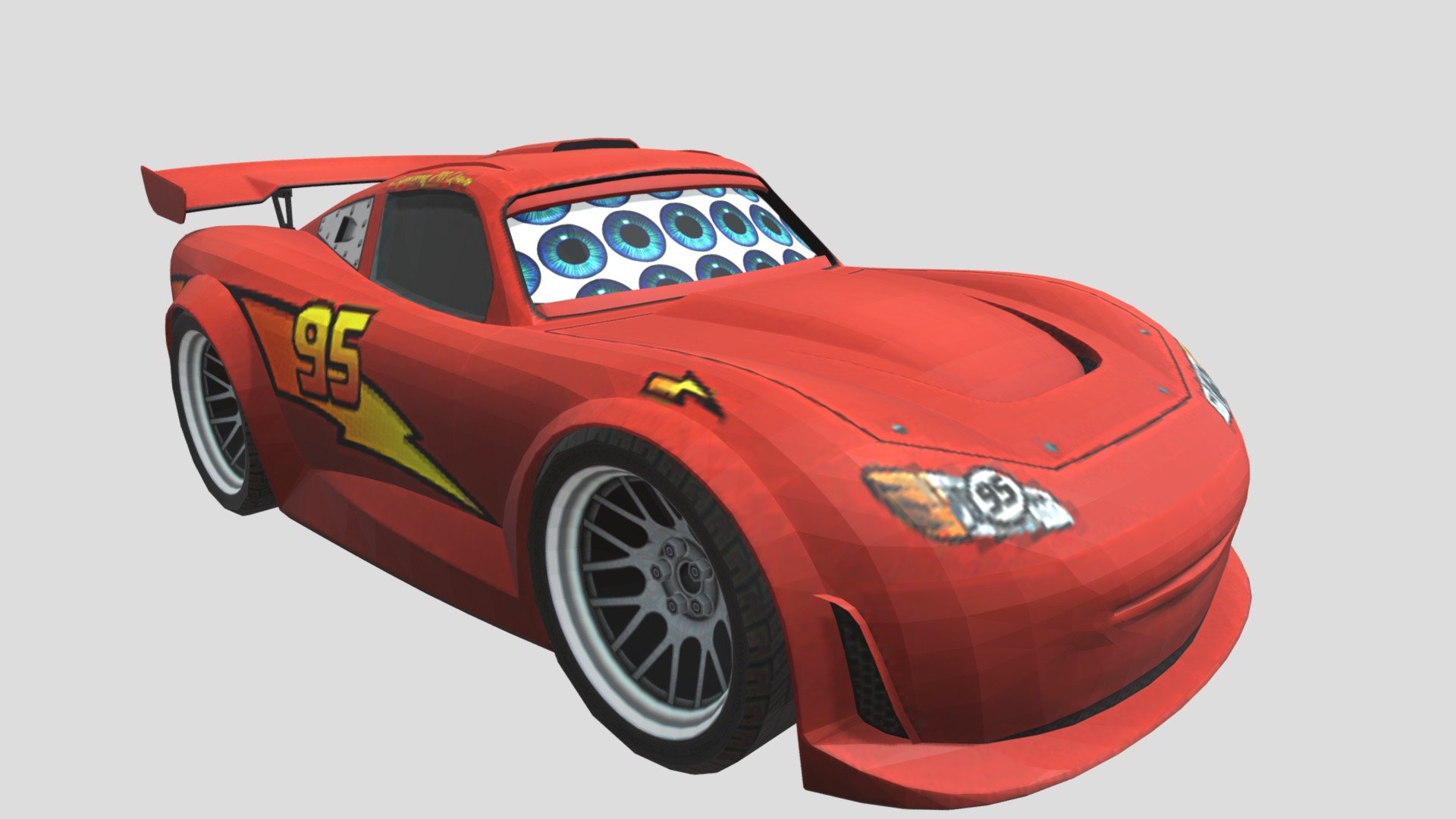 Wii -Speedway McQueen - Download Free 3D model by SMF Features ...
